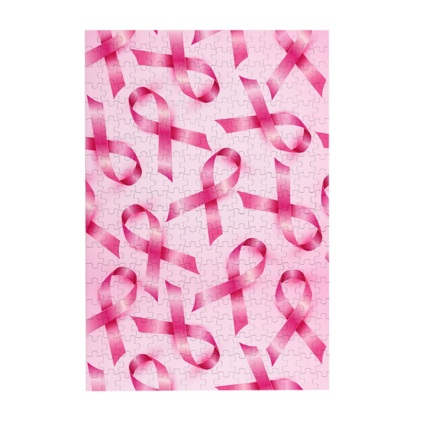 Kll Breast Cancer Ribbons Awareness - 300 Piece Jigsaw Puzzle For Adult ...