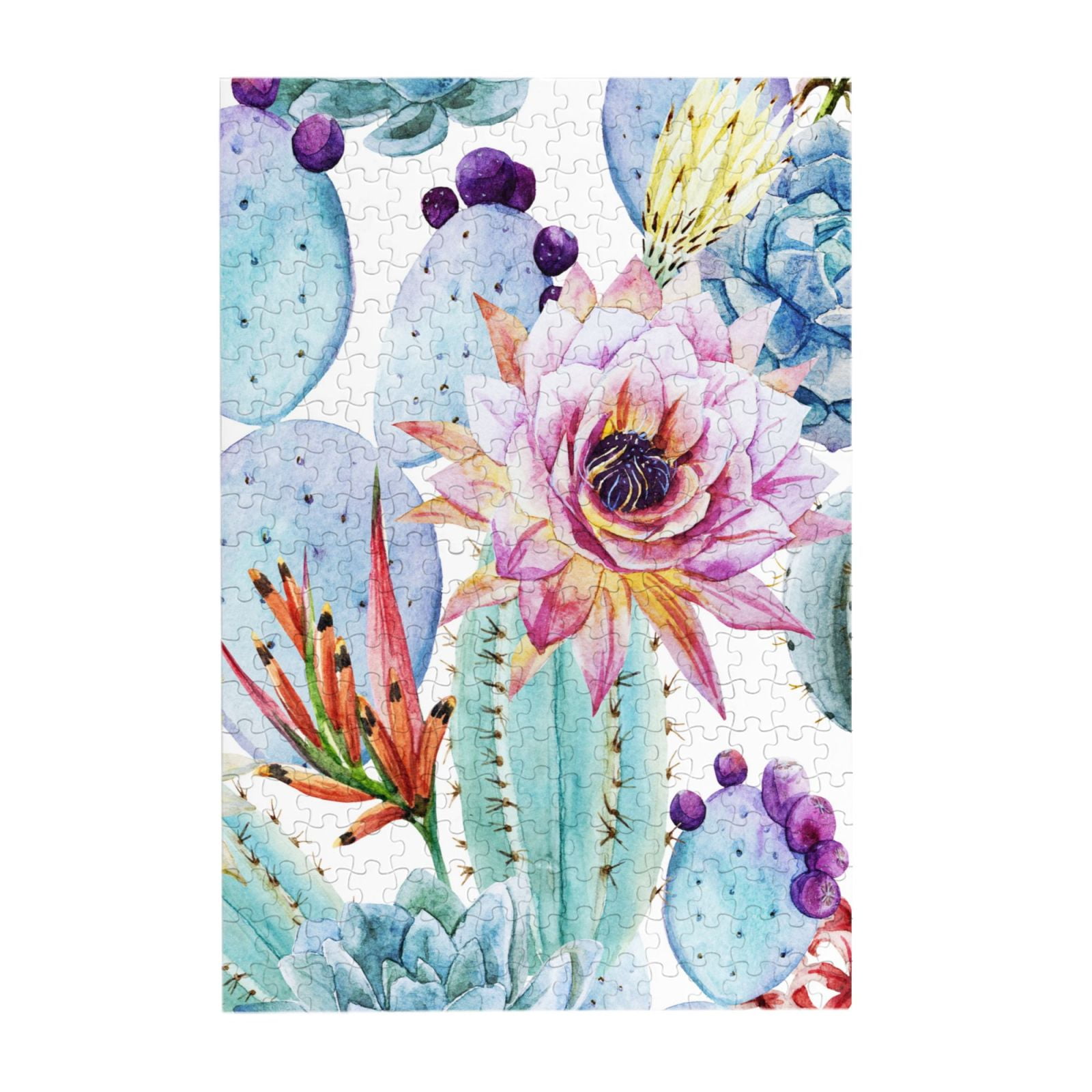 Kll Cactus - 300 Piece Jigsaw Puzzle For Adult And Teenagers Family ...