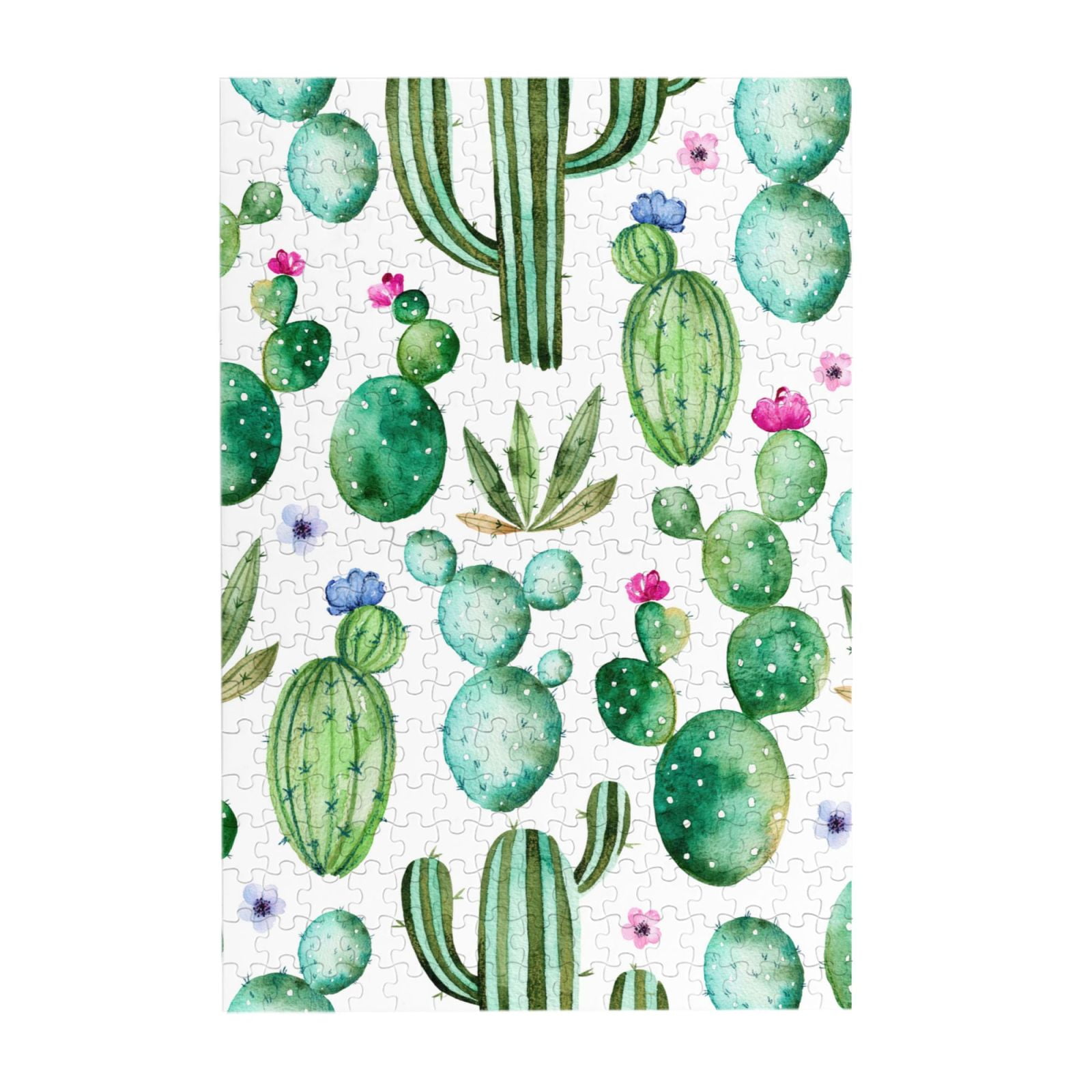 Kll Cactus Plants1 - 300 Piece Jigsaw Puzzle For Adult And Teenagers ...