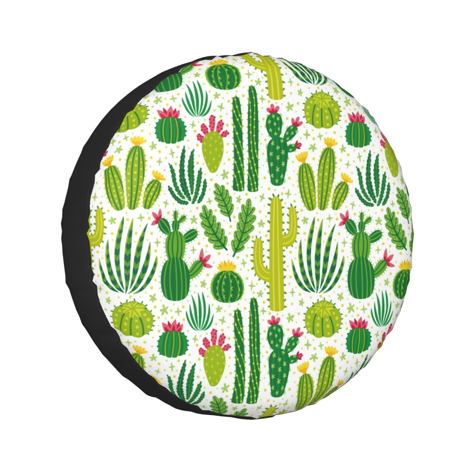 Kll Cactus Tire Cover,Universal Wheel Tire Cover For Trailer, Rv, Suv ...