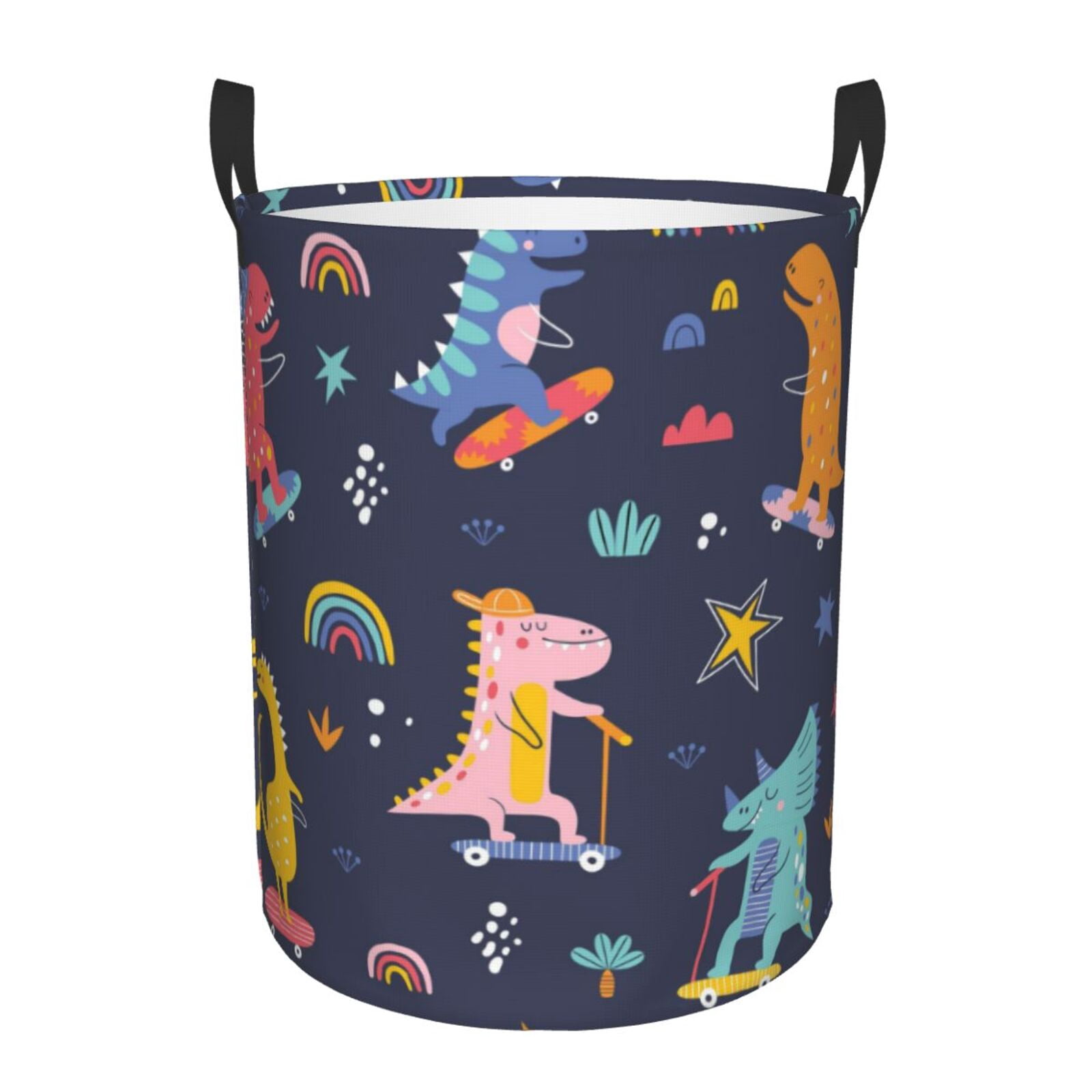 Kll Cartoon Dinosaur Scooter Sport Blue Waterproof Foldable Laundry ...