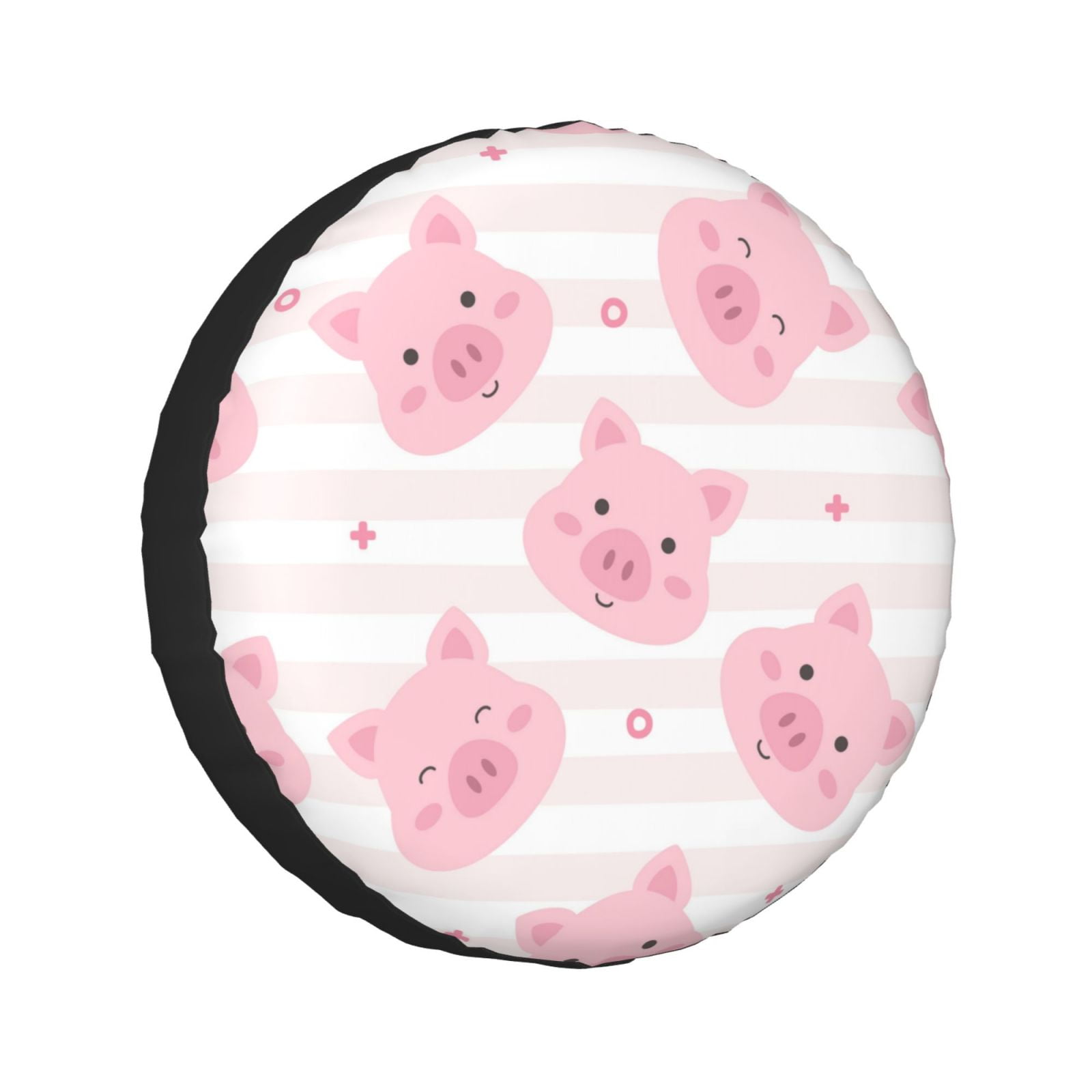 Kll Cartoon Pig Tire Cover,Universal Wheel Tire Cover For Trailer, Rv ...