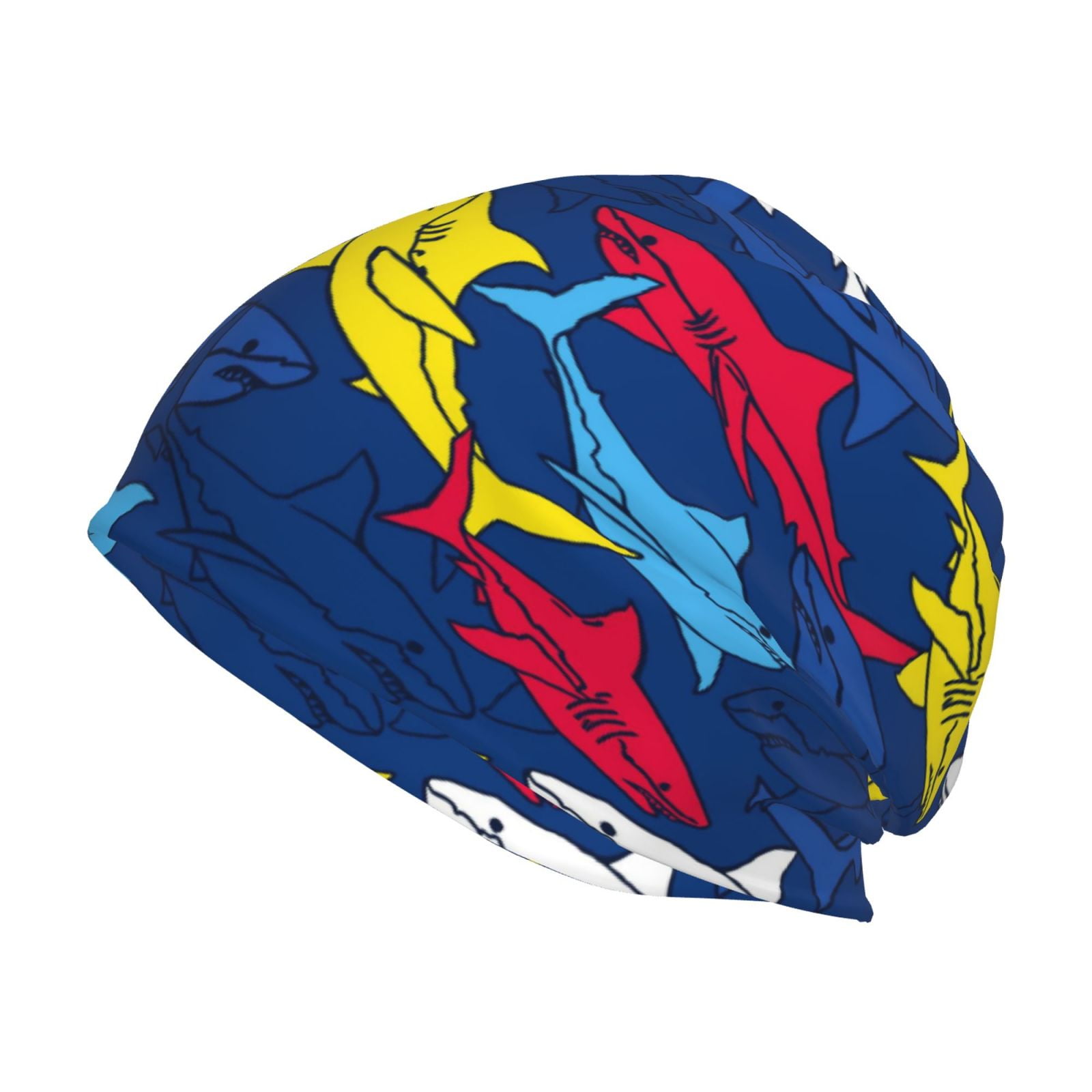 Kll Cartoon Shark Winter Fall Beanie Knit Hats For Men & Women - Warm ...