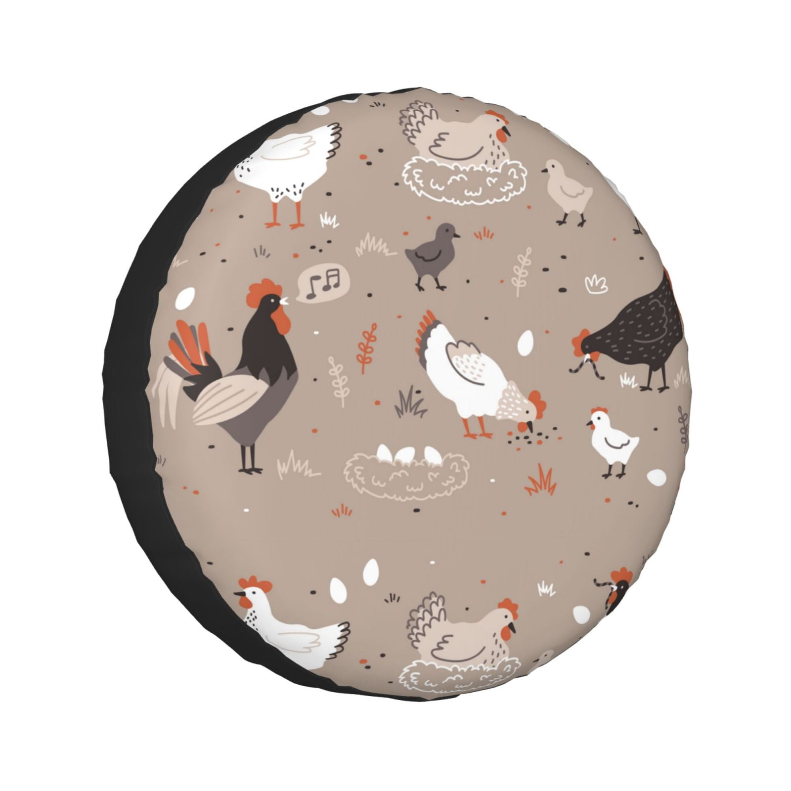 Kll Chicken Tire Cover,Universal Wheel Tire Cover For Trailer, Rv, Suv ...