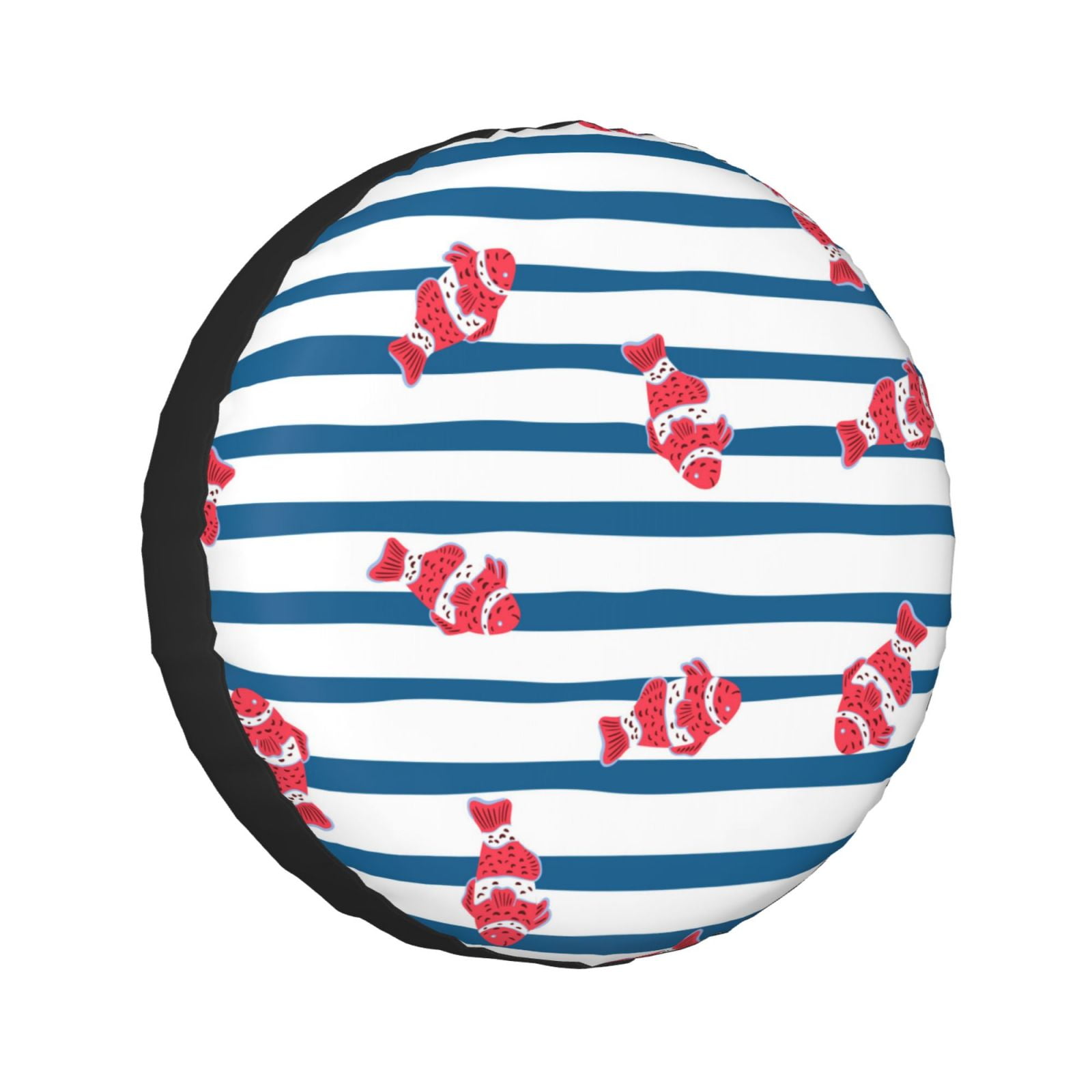 Kll Clown Fish Tire Cover,Universal Wheel Tire Cover For Trailer, Rv ...