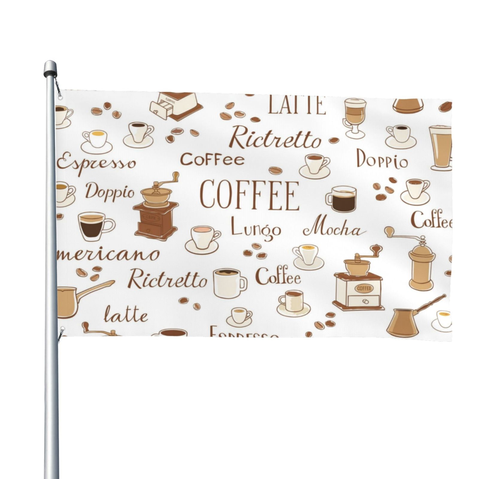 Kll Coffee Flag 4x6 Ft Parade Party Flag Outdoor Flag Decorative Flag ...