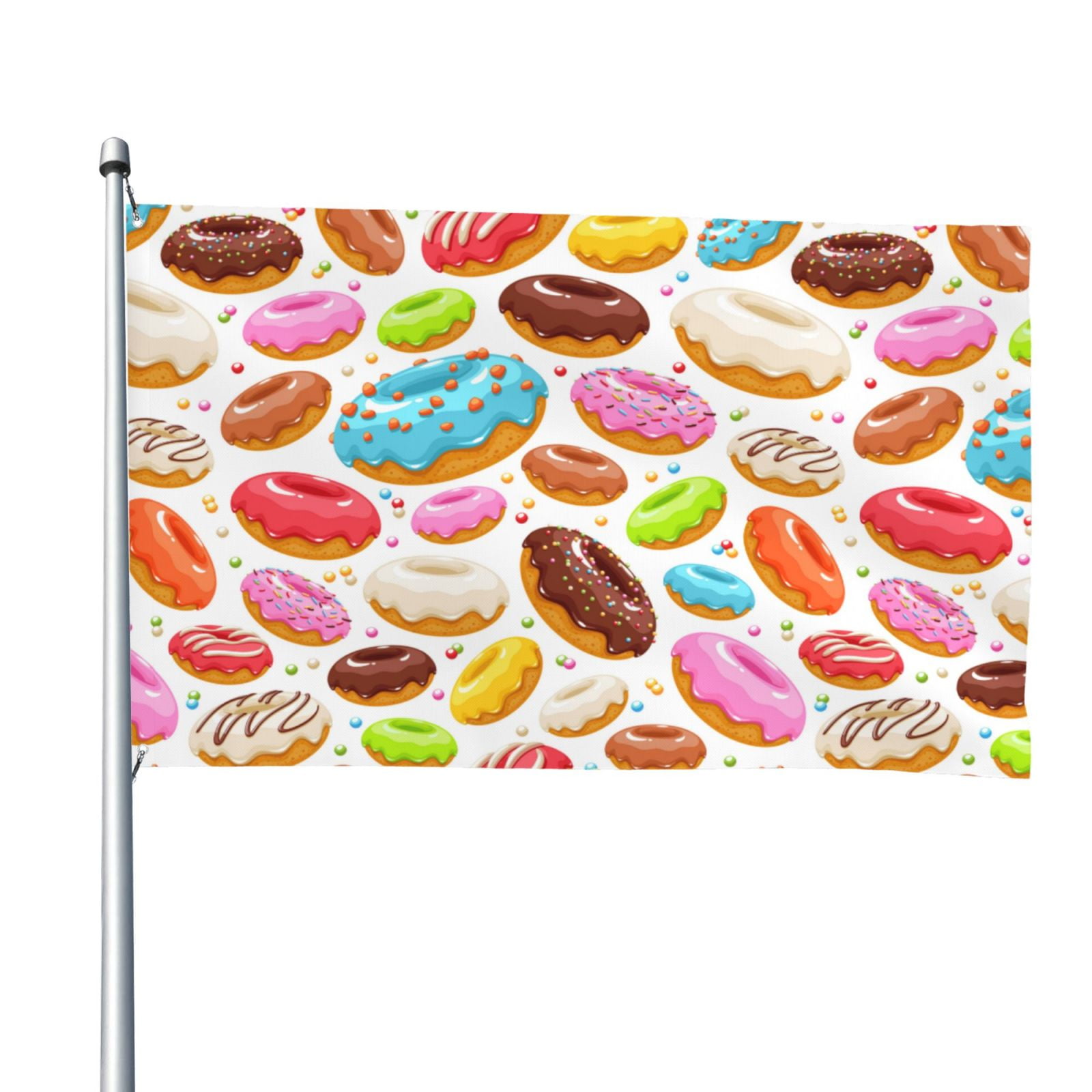 Kll Color Donut Flag 4x6 Ft Parade Party Flag Outdoor Flag Decorative ...