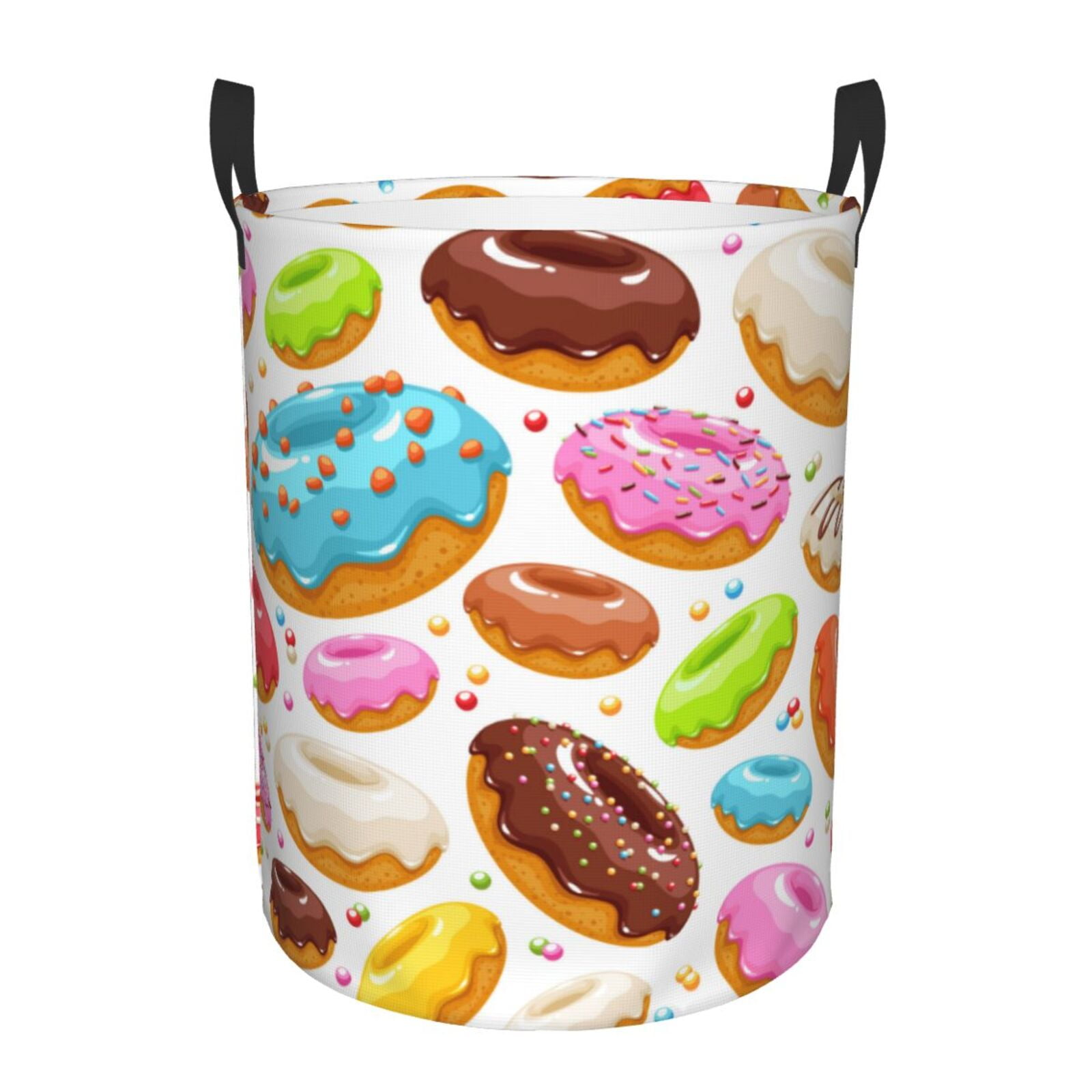 Kll Color Donut Waterproof Foldable Laundry Hamper Bucket With Handles ...