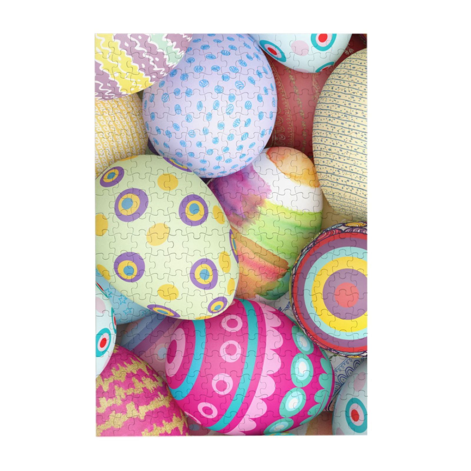 Kll Colorful Easter Eggs - 300 Piece Jigsaw Puzzle For Adult And ...