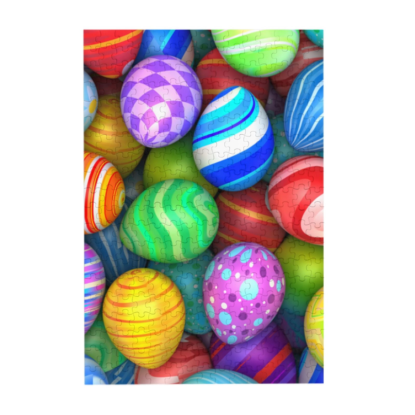 Kll Colorful Easter Eggs1 - 300 Piece Jigsaw Puzzle For Adult And ...