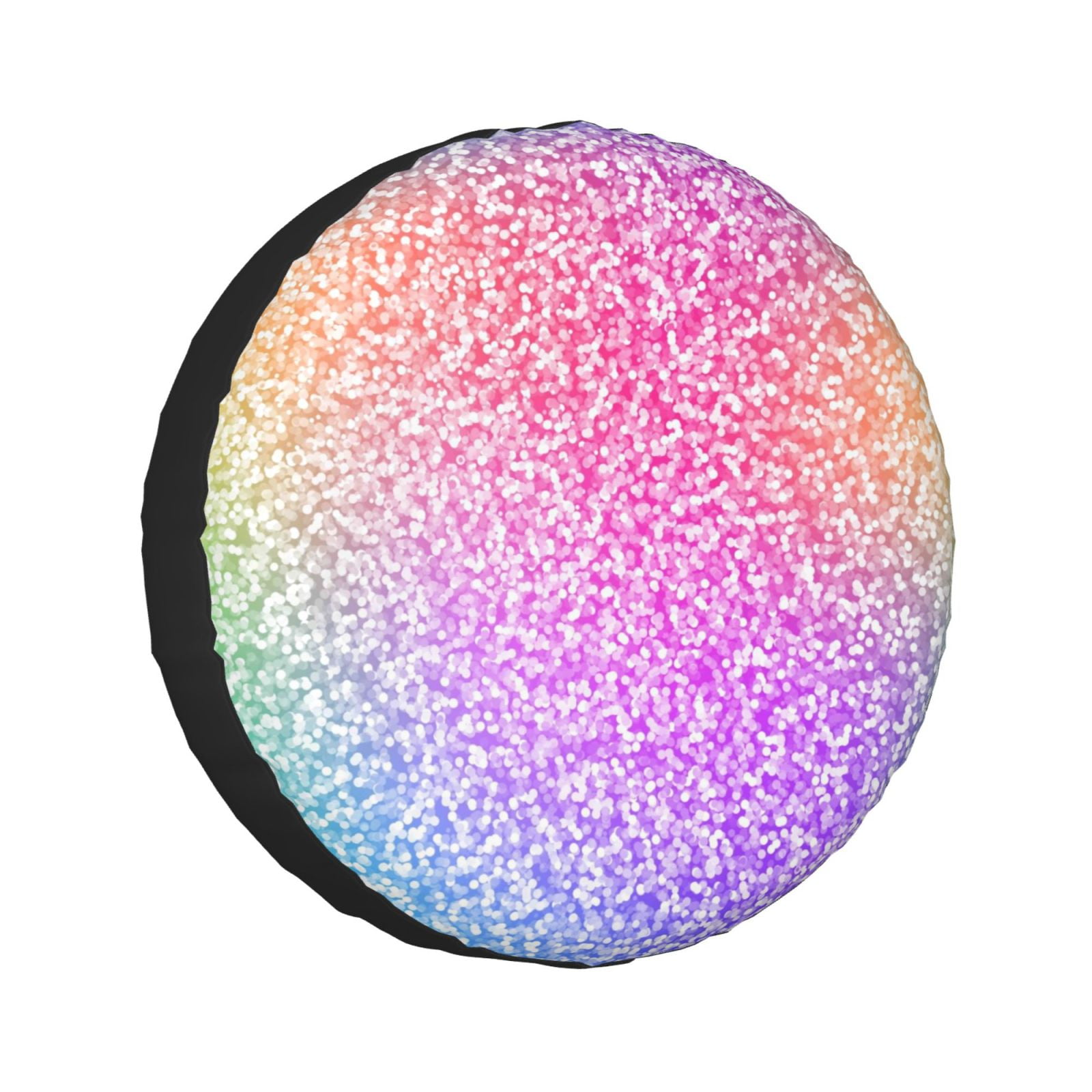 Kll Colorful Glitters Tire Cover,Universal Wheel Tire Cover For Trailer ...