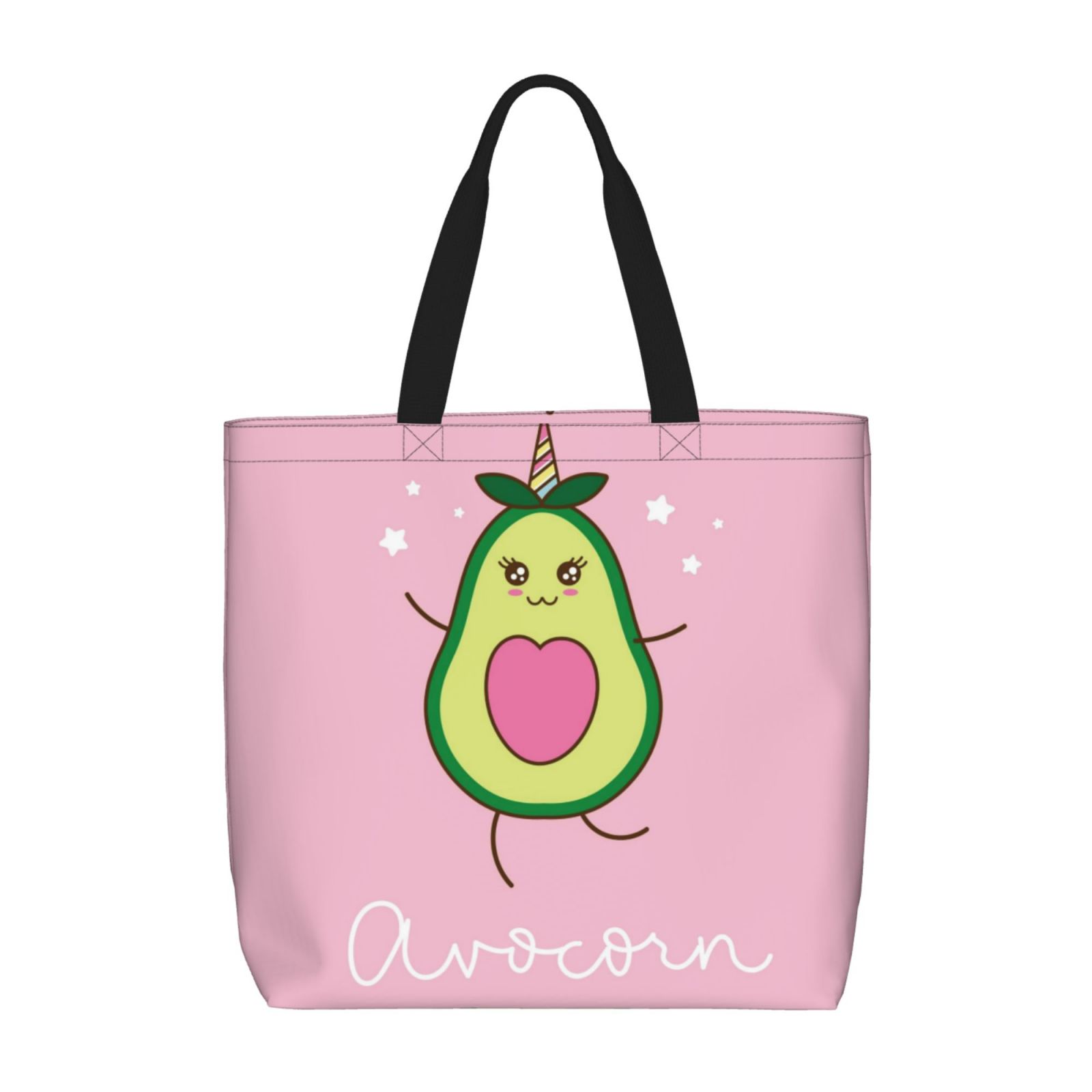 Kll Cute Avocado Pattern Aesthetic Tote Bag For Women Beach Bag ...