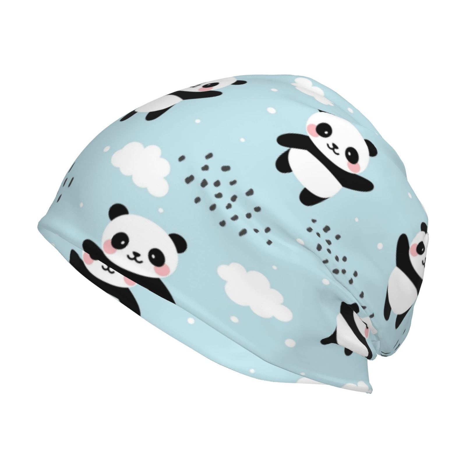 Kll Cute Panda Bear Winter Fall Beanie Knit Hats For Men & Women - Warm ...