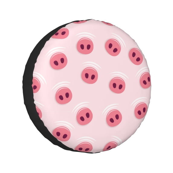 Kll Cute Pig Nose Tire Cover,Universal Wheel Tire Cover For Trailer, Rv ...