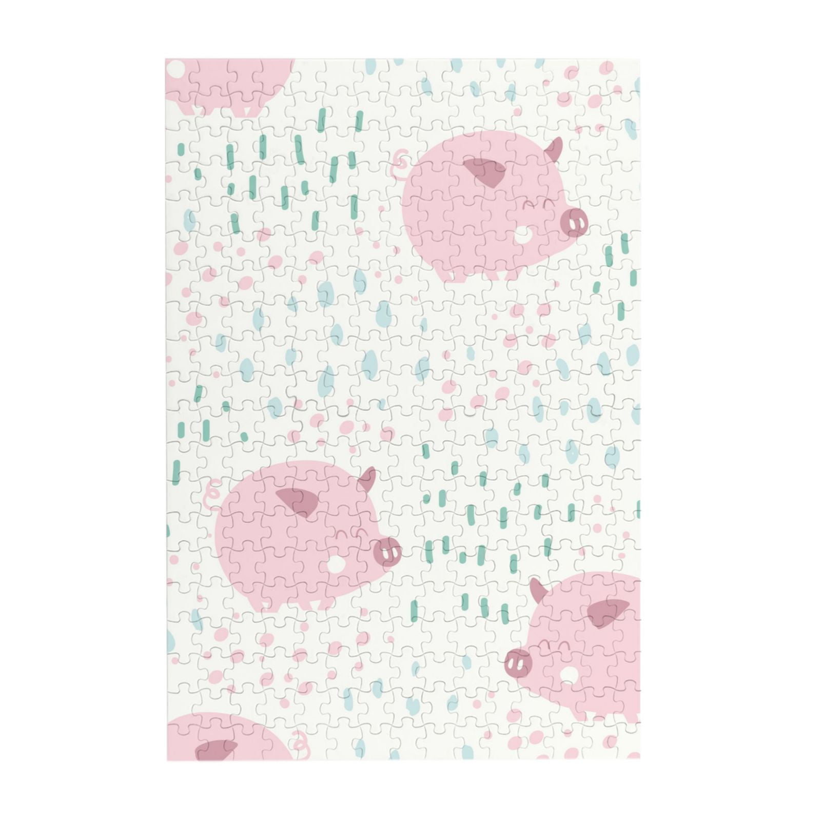 Kll Cute Pigs - 300 Piece Jigsaw Puzzle For Adult And Teenagers Family ...