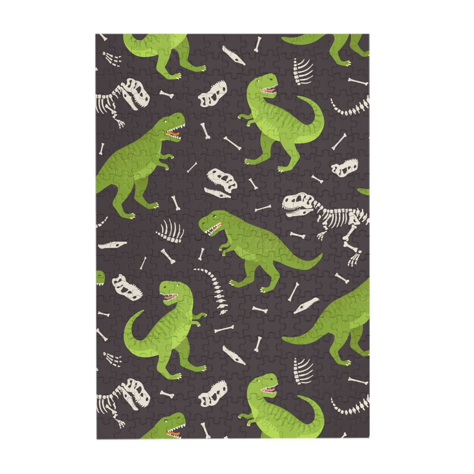 Kll Dinosaur Skeleton - 300 Piece Jigsaw Puzzle For Adult And Teenagers ...