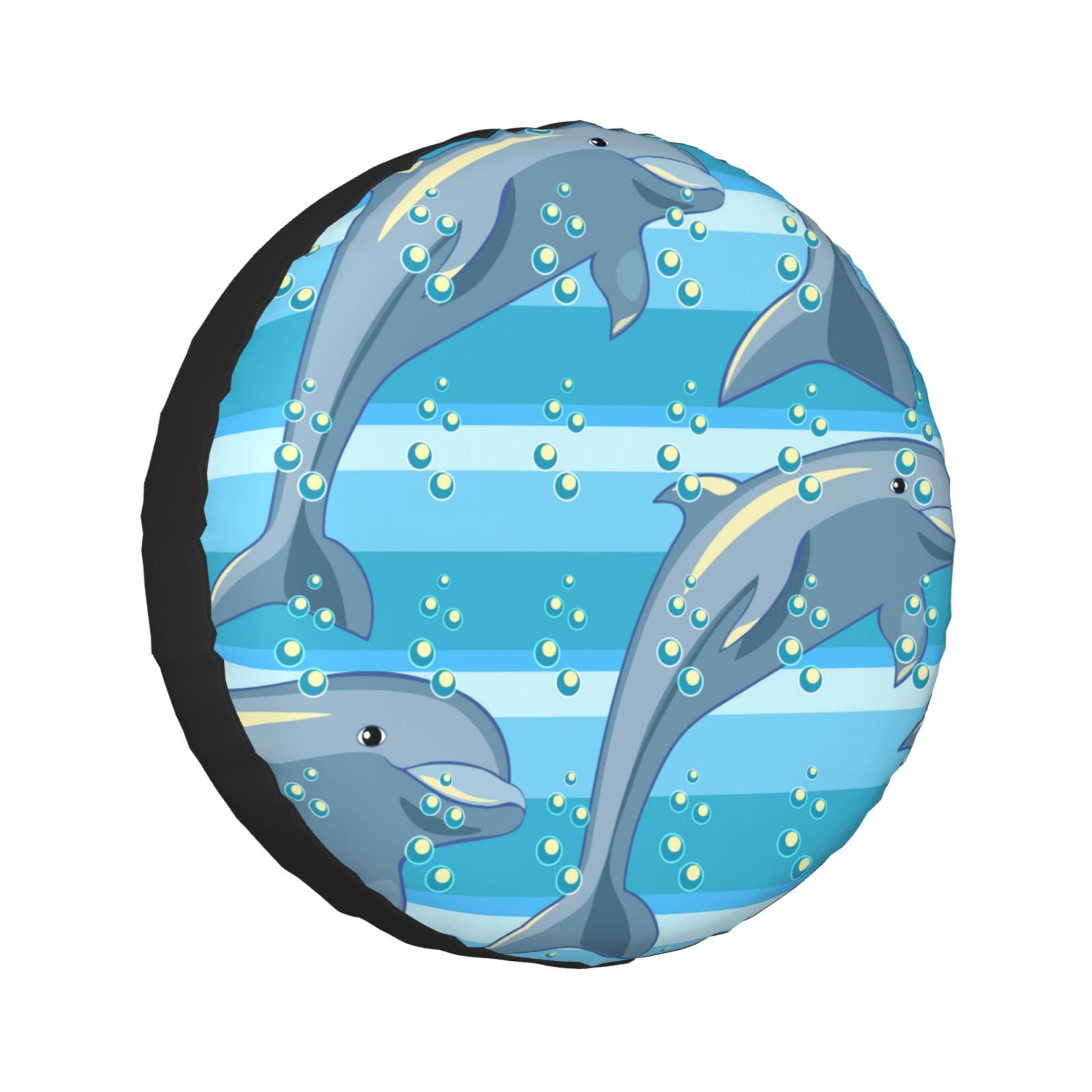 Kll Dolphin Tire Cover,Universal Wheel Tire Cover For Trailer, Rv, Suv ...