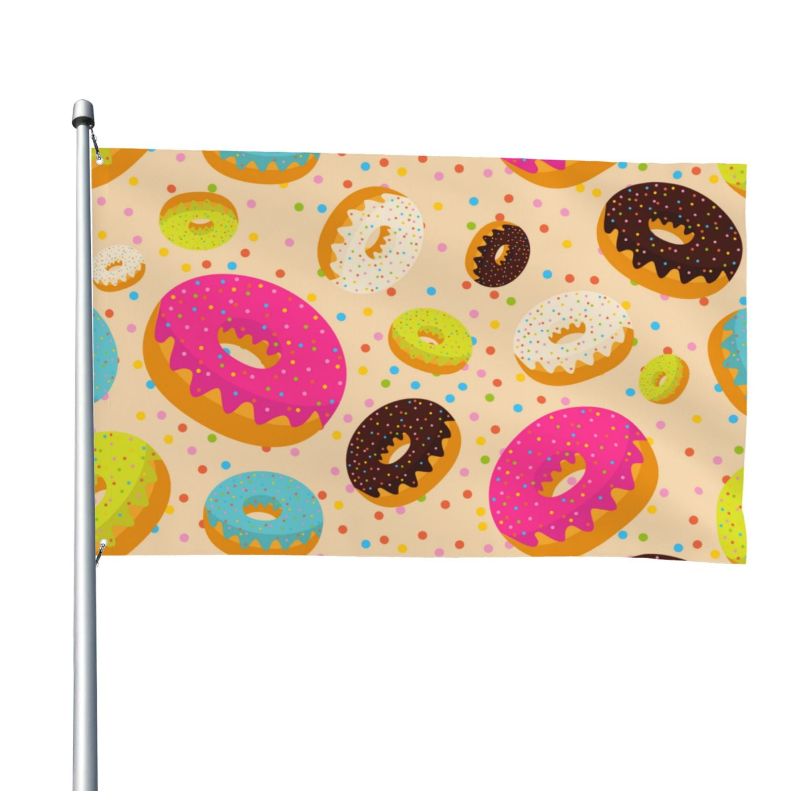 Kll Donuts Flag 4x6 Ft Parade Party Flag Outdoor Flag Decorative Flag ...