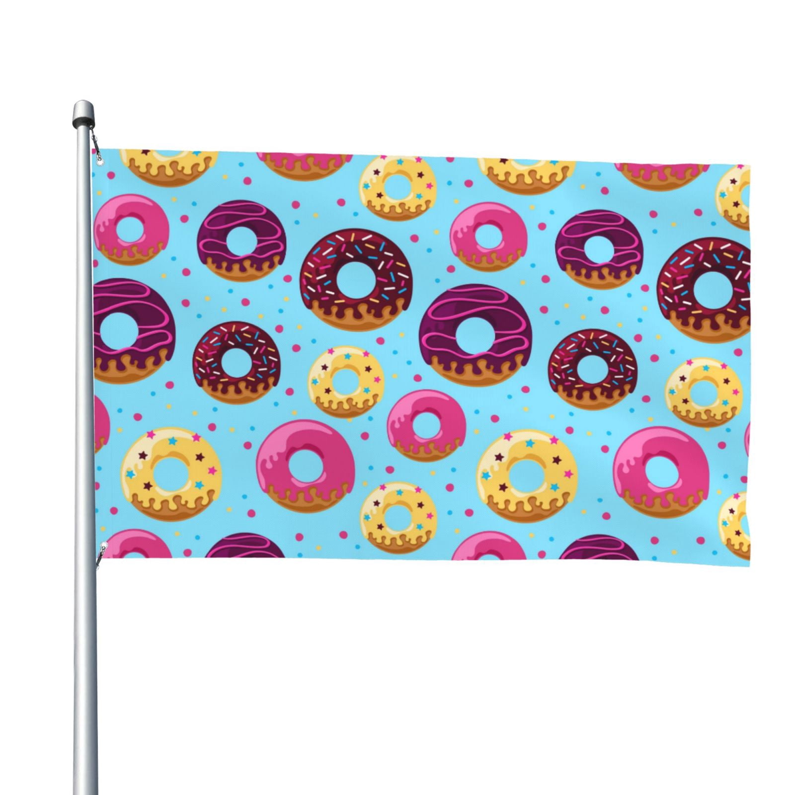 Kll Donuts Flag 4x6 Ft Parade Party Flag Outdoor Flag Decorative Flag ...