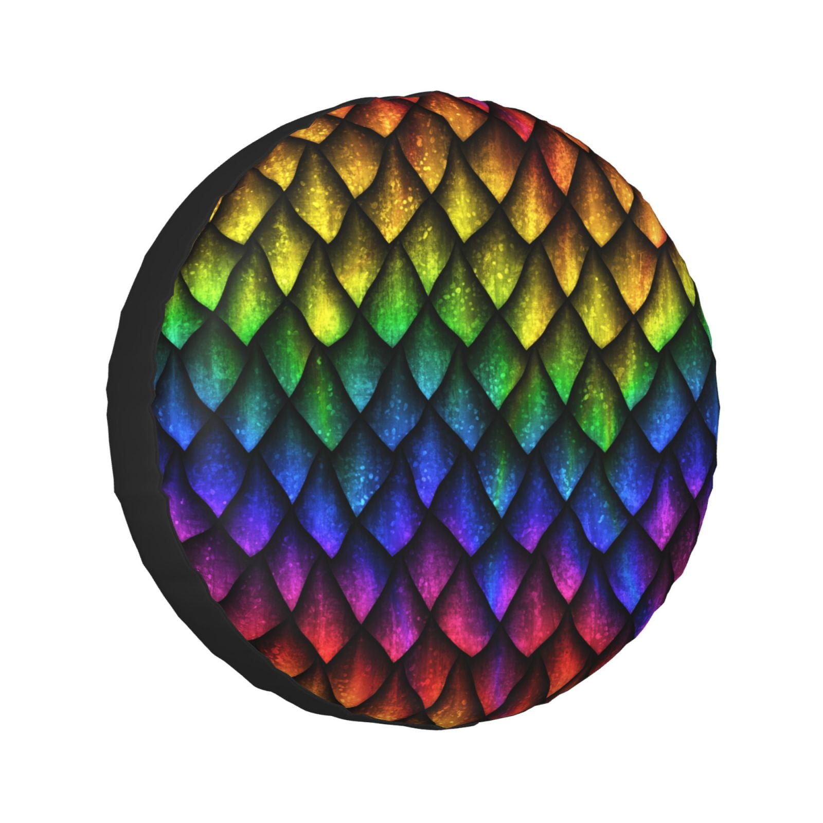 Kll Dragon Scales Tire Cover,Universal Wheel Tire Cover For Trailer, Rv ...