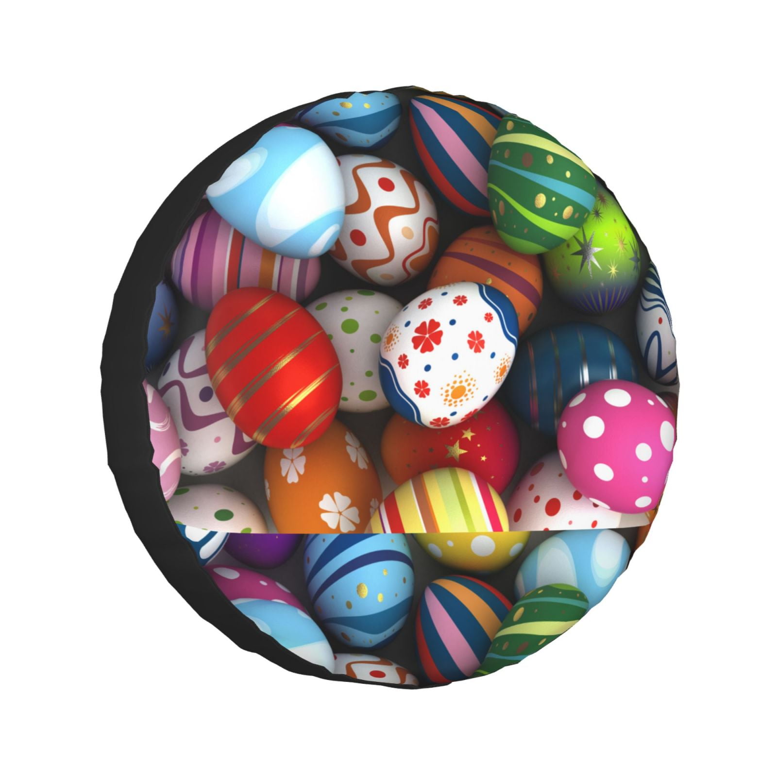 Kll Easter Egg Tire Cover,Universal Wheel Tire Cover For Trailer, Rv ...