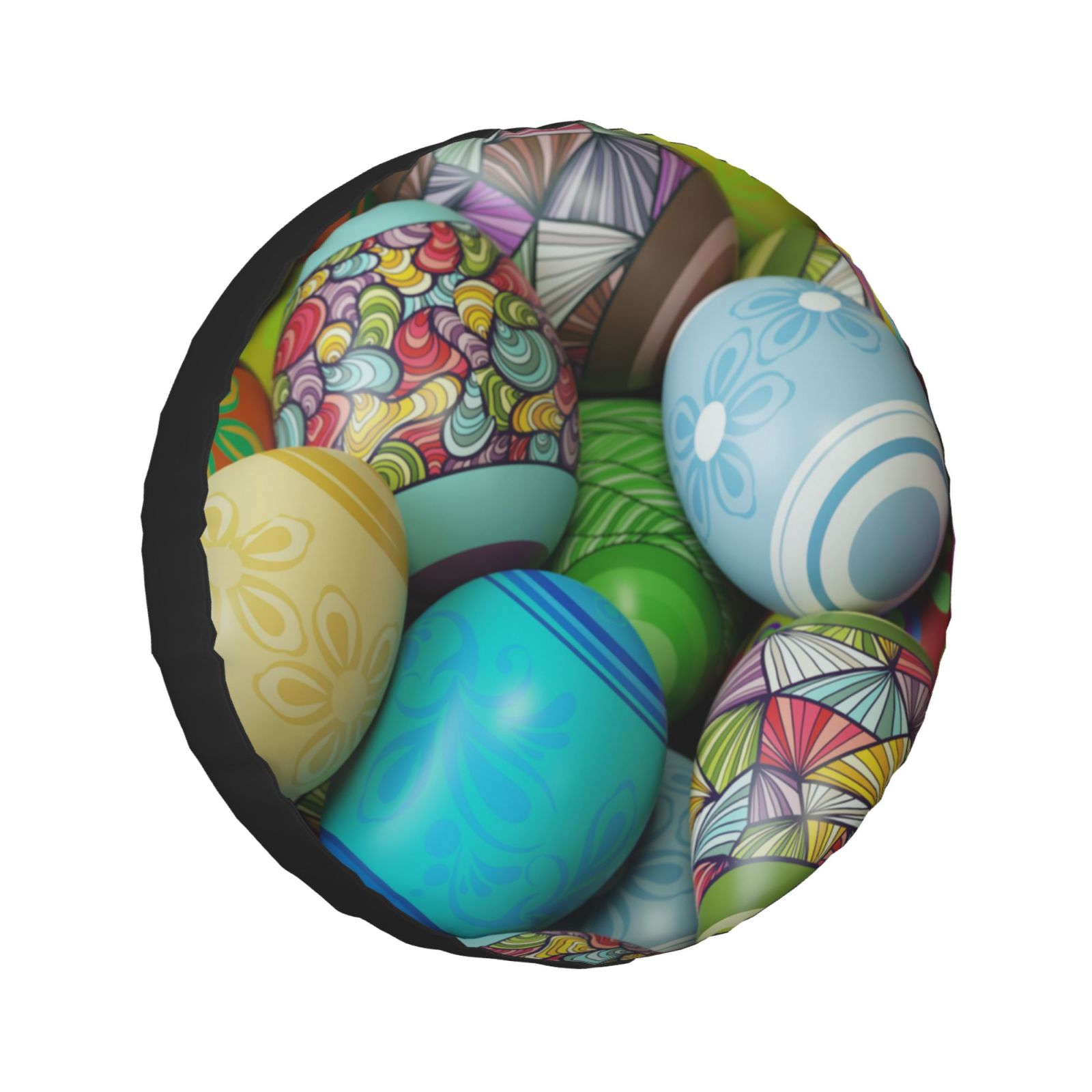 Kll Easter Egg1 Tire Cover,Universal Wheel Tire Cover For Trailer, Rv ...