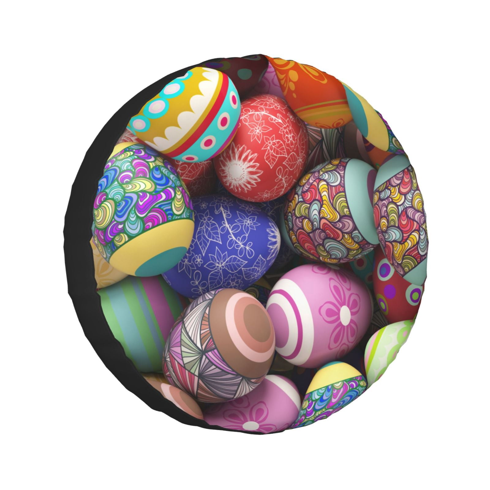 Kll Easter Eggs1 Tire Cover,Universal Wheel Tire Cover For Trailer, Rv ...