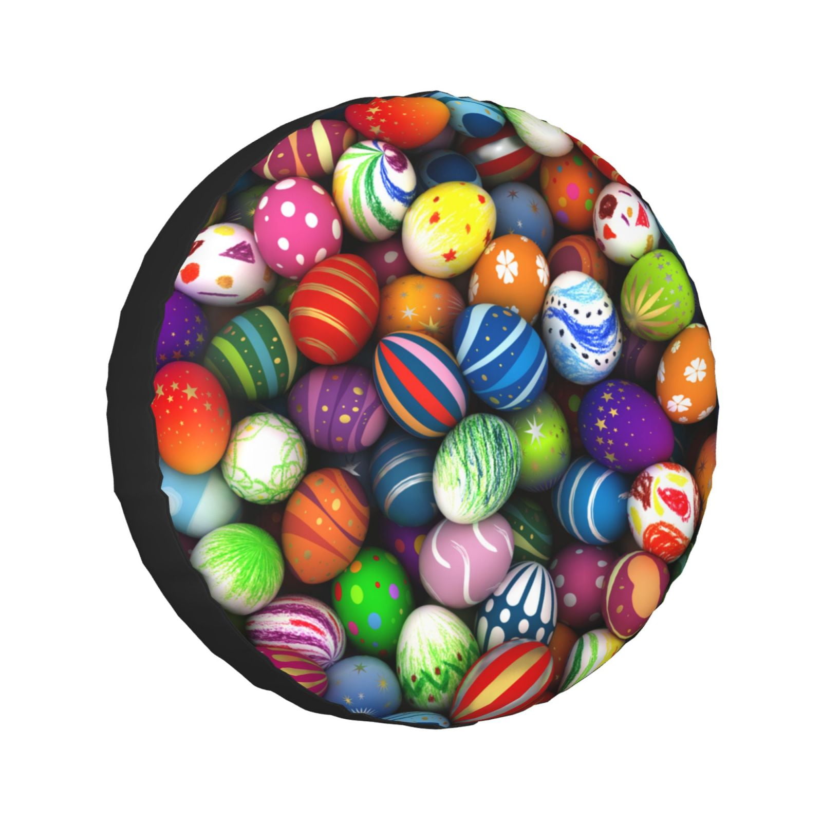 Kll Easter Eggs2 Tire Cover,Universal Wheel Tire Cover For Trailer, Rv ...