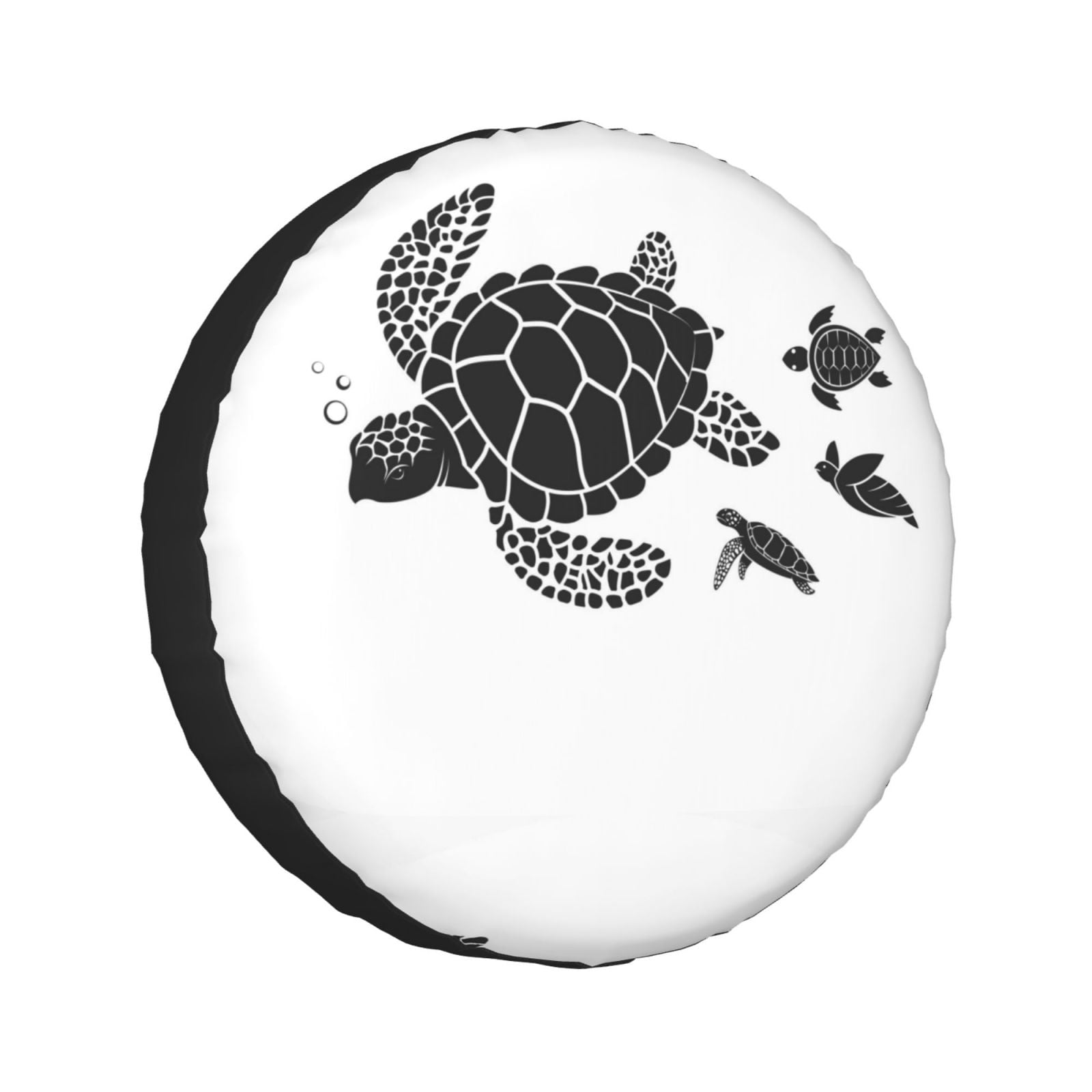 Kll Family Of Sea Turtles Tire Cover,Universal Wheel Tire Cover For ...