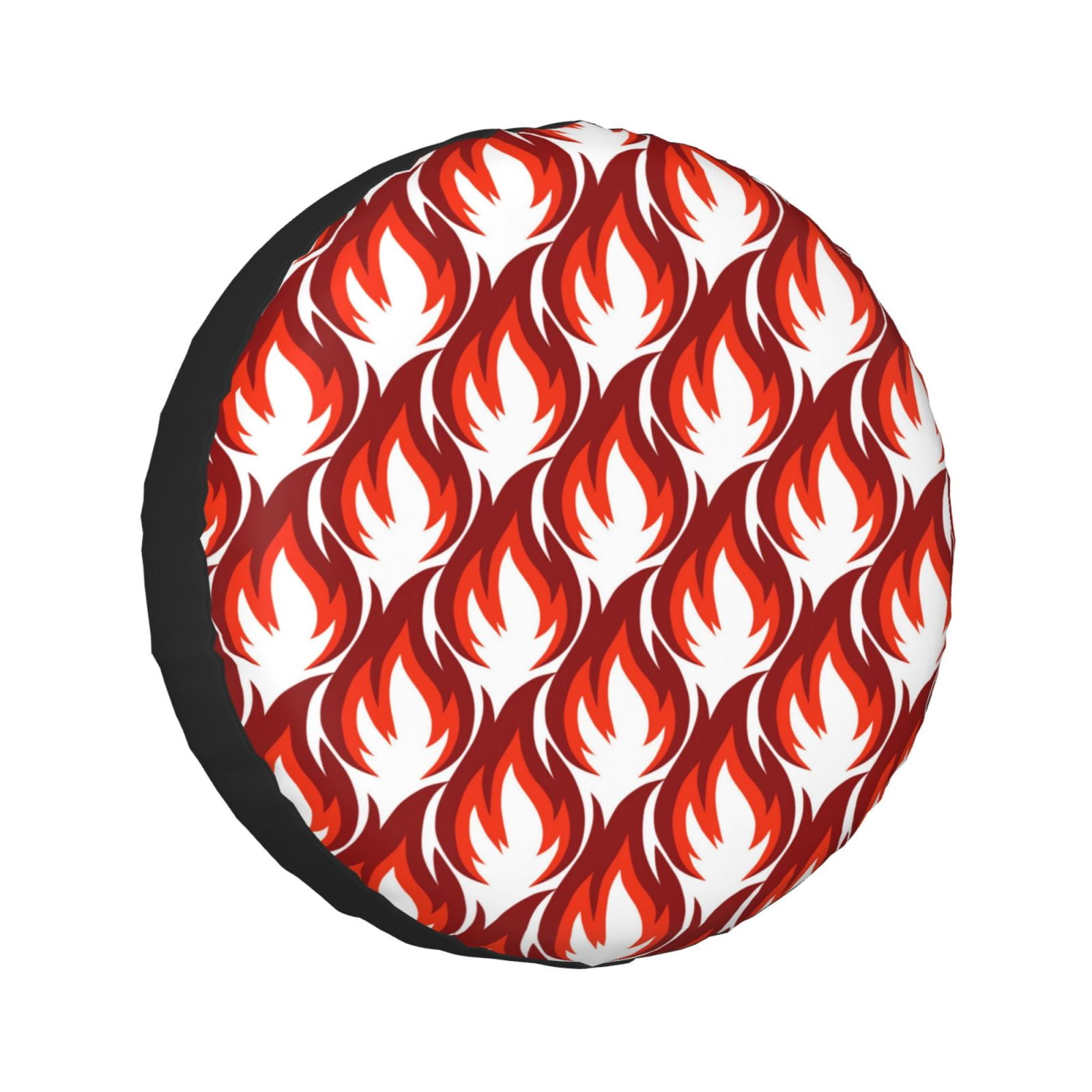 Kll Fire Symbols Tire Cover,Universal Wheel Tire Cover For Trailer, Rv ...