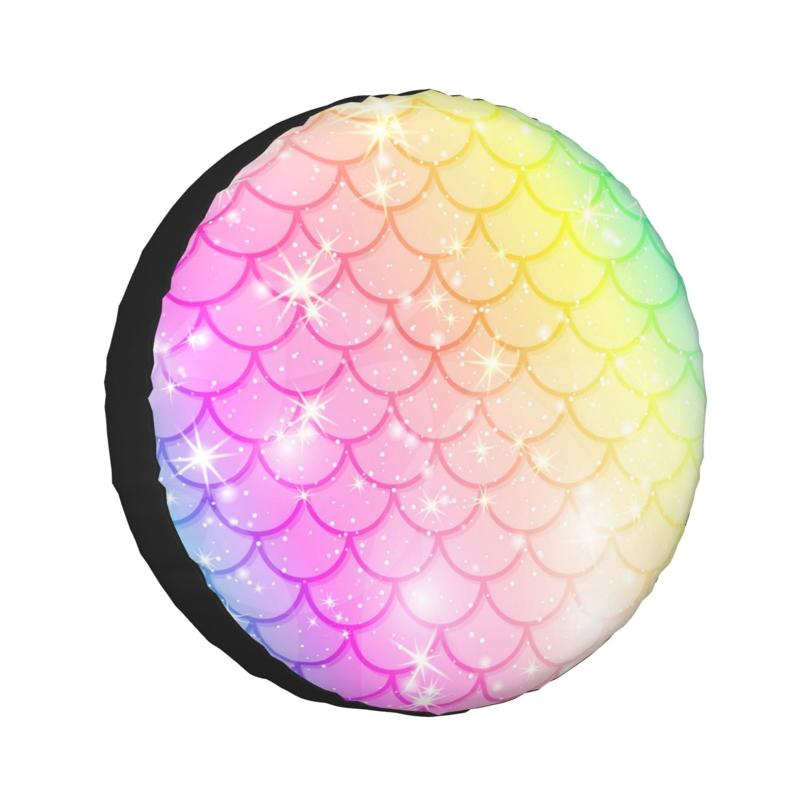 Kll Fish Scale Tire Cover,Universal Wheel Tire Cover For Trailer, Rv ...