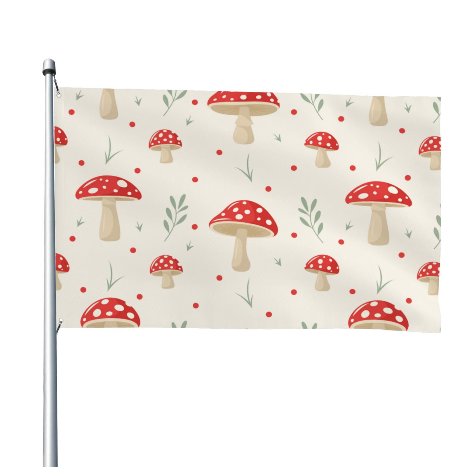 Kll Flat Mushrooms Flag 4x6 Ft Parade Party Flag Outdoor Flag ...