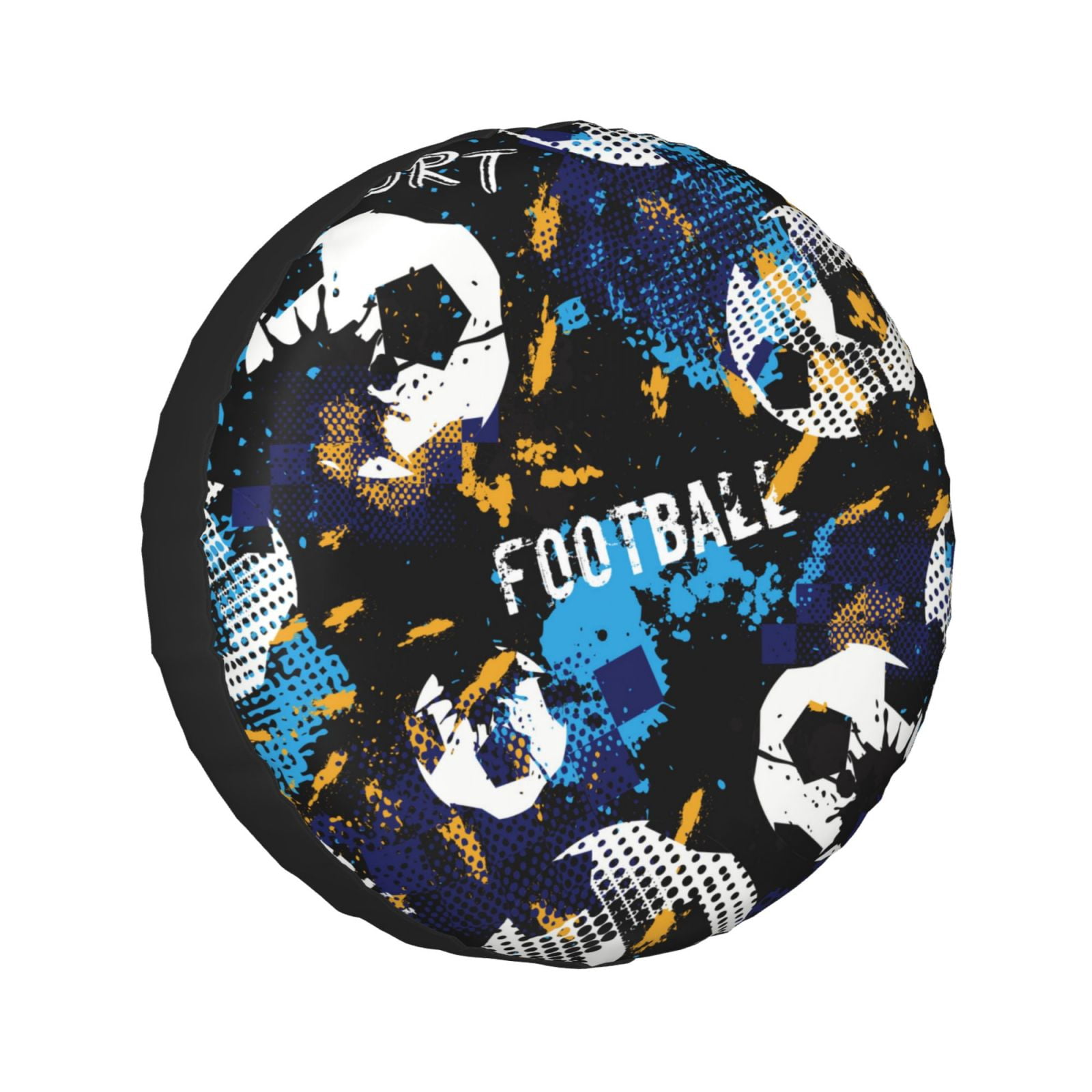 Kll Football Tire Cover,Universal Wheel Tire Cover For Trailer, Rv, Suv ...