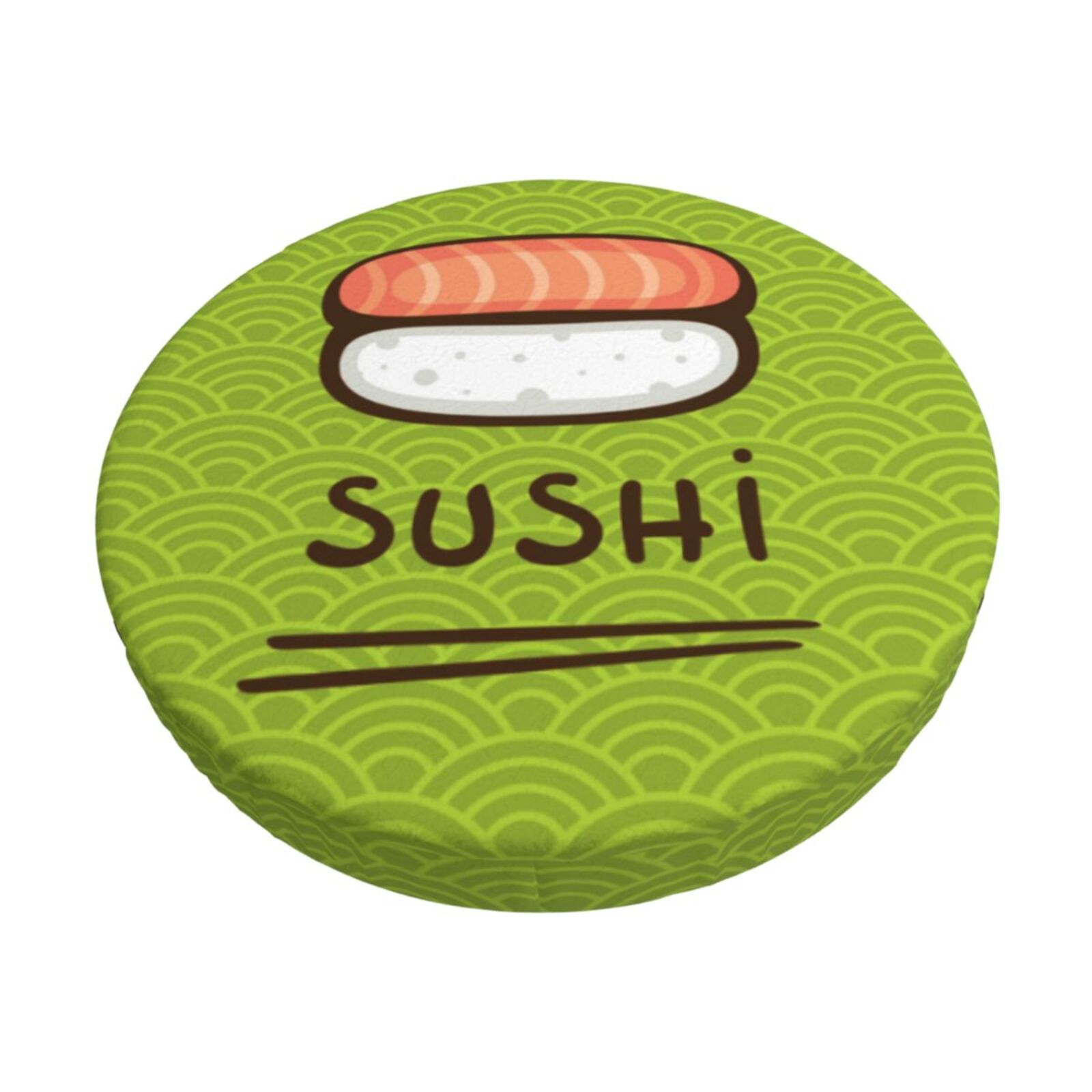 Kll Fresh Sushi Round Bar Chair Cushion Cover 13 Inch,Bar Stool ...