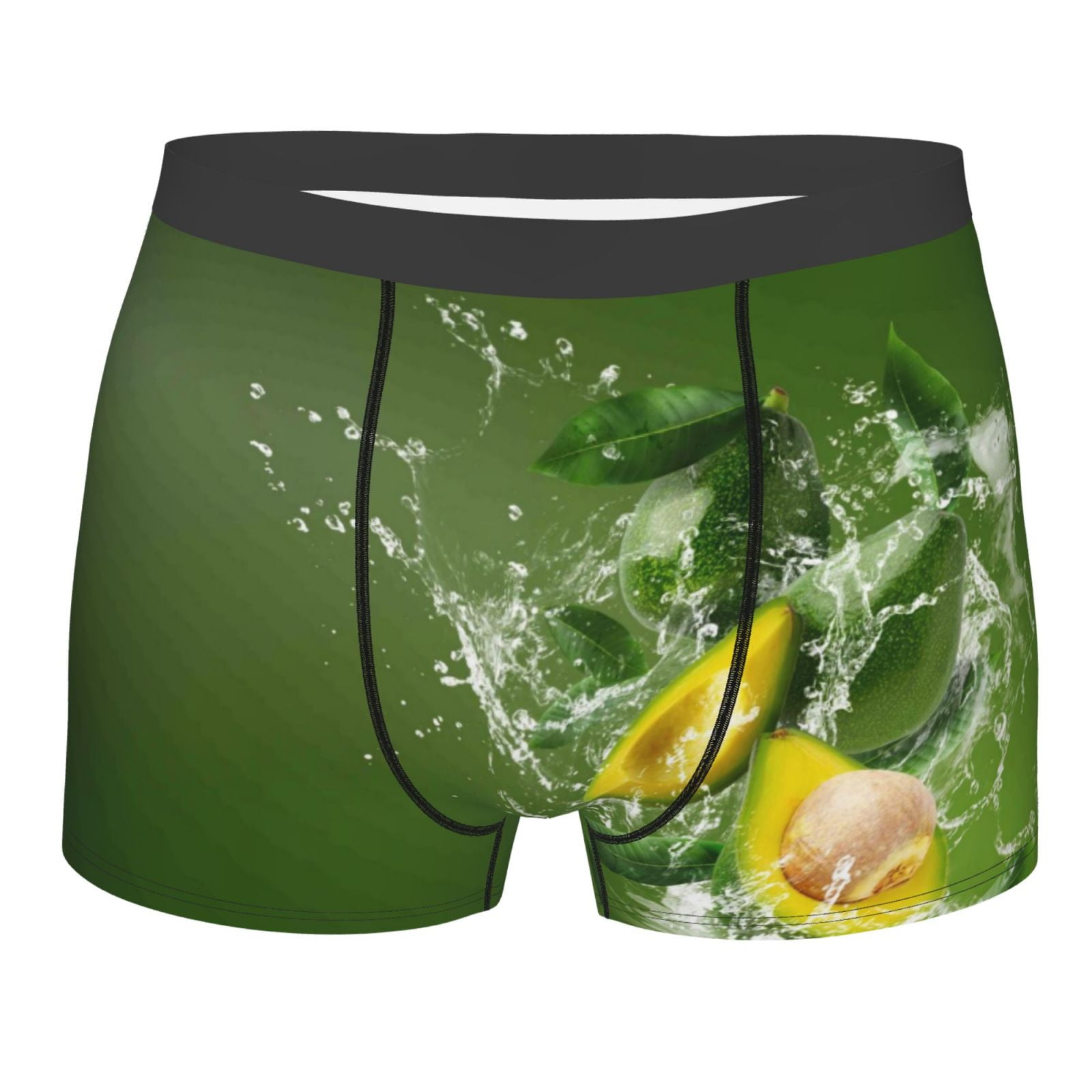 Kll Friut Avocado Men'S Cotton Boxer Briefs Underwear-Medium - Walmart.com