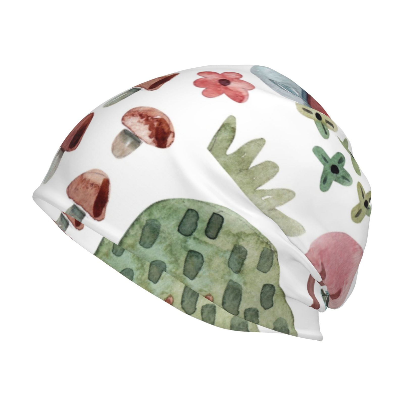 Kll Frog And Forest Plants Winter Fall Beanie Knit Hats For Men & Women - Warm & Soft Stylish ...