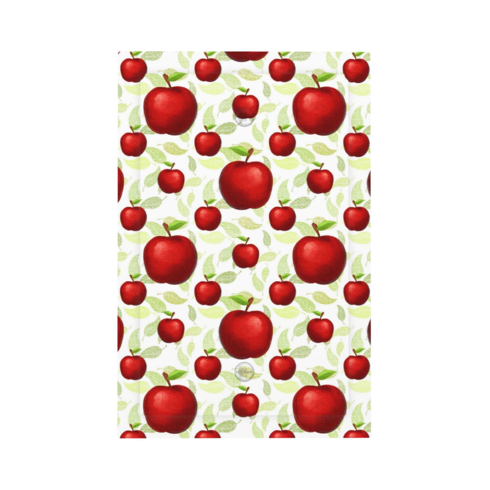 Kll Fruit Apples Wall Plate,Gloss Finish,Standard Size 1 - 5" X 3 ...