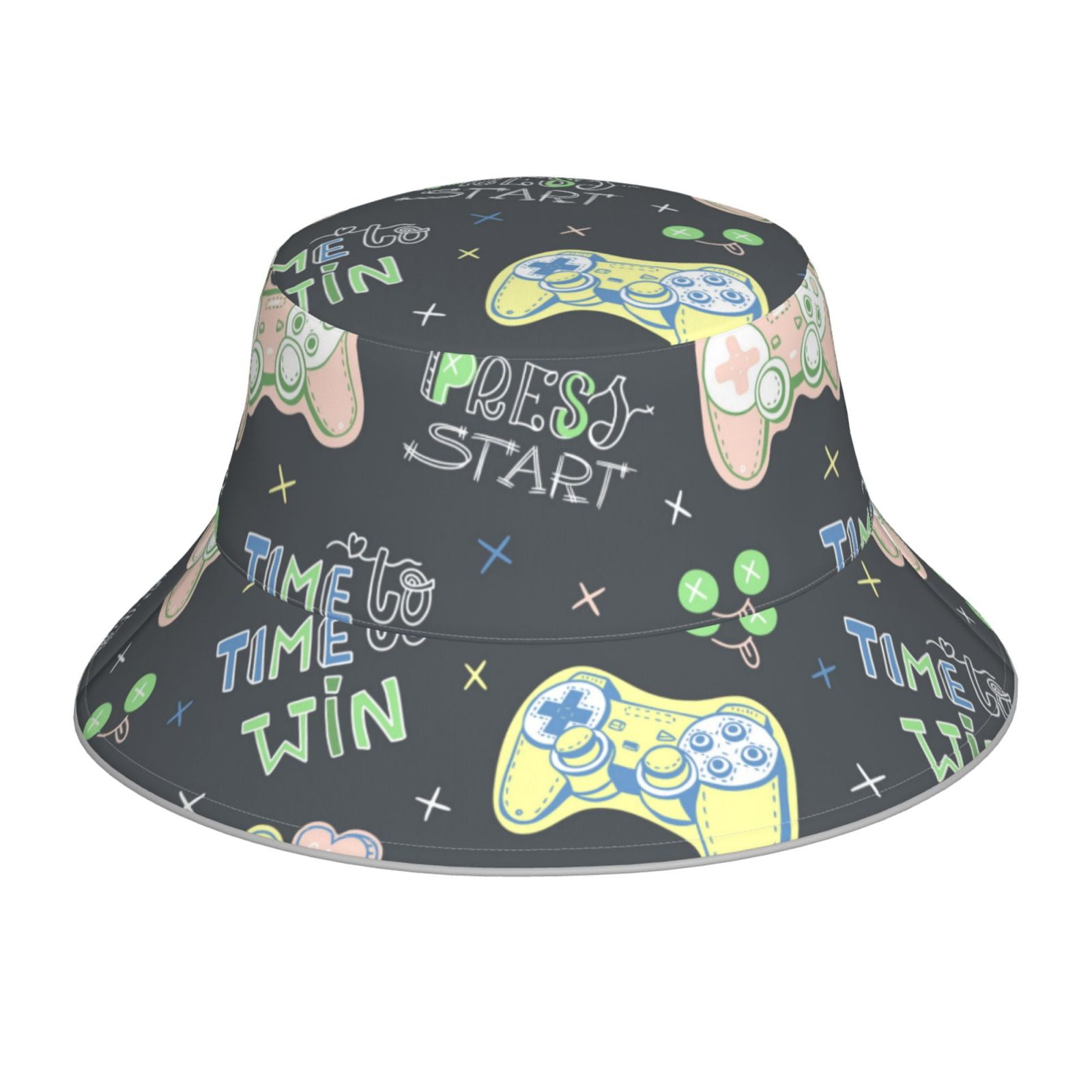 Kll Gamers Bucket Hat For Women Men Packable Travel Beach Sun Hat ...