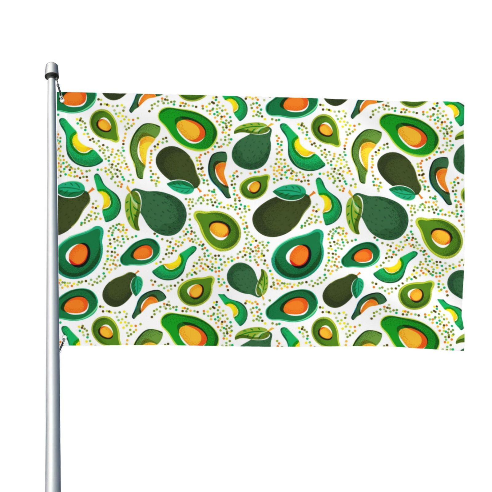 Kll Green Avocado Flag 4x6 Ft Parade Party Flag Outdoor Flag Decorative ...