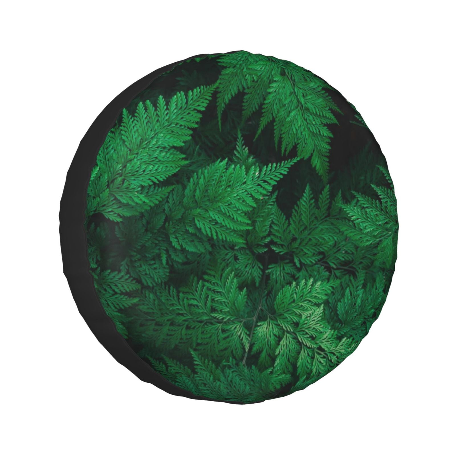 Kll Green Leave Fern Tire Cover,Universal Wheel Tire Cover For Trailer ...