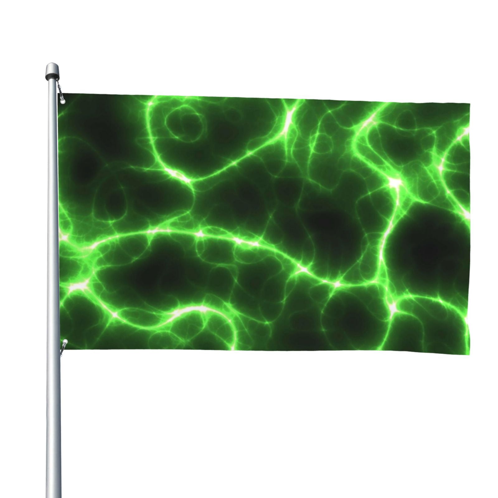 Kll Green Lightning Flag 4x6 Ft Parade Party Flag Outdoor Flag ...