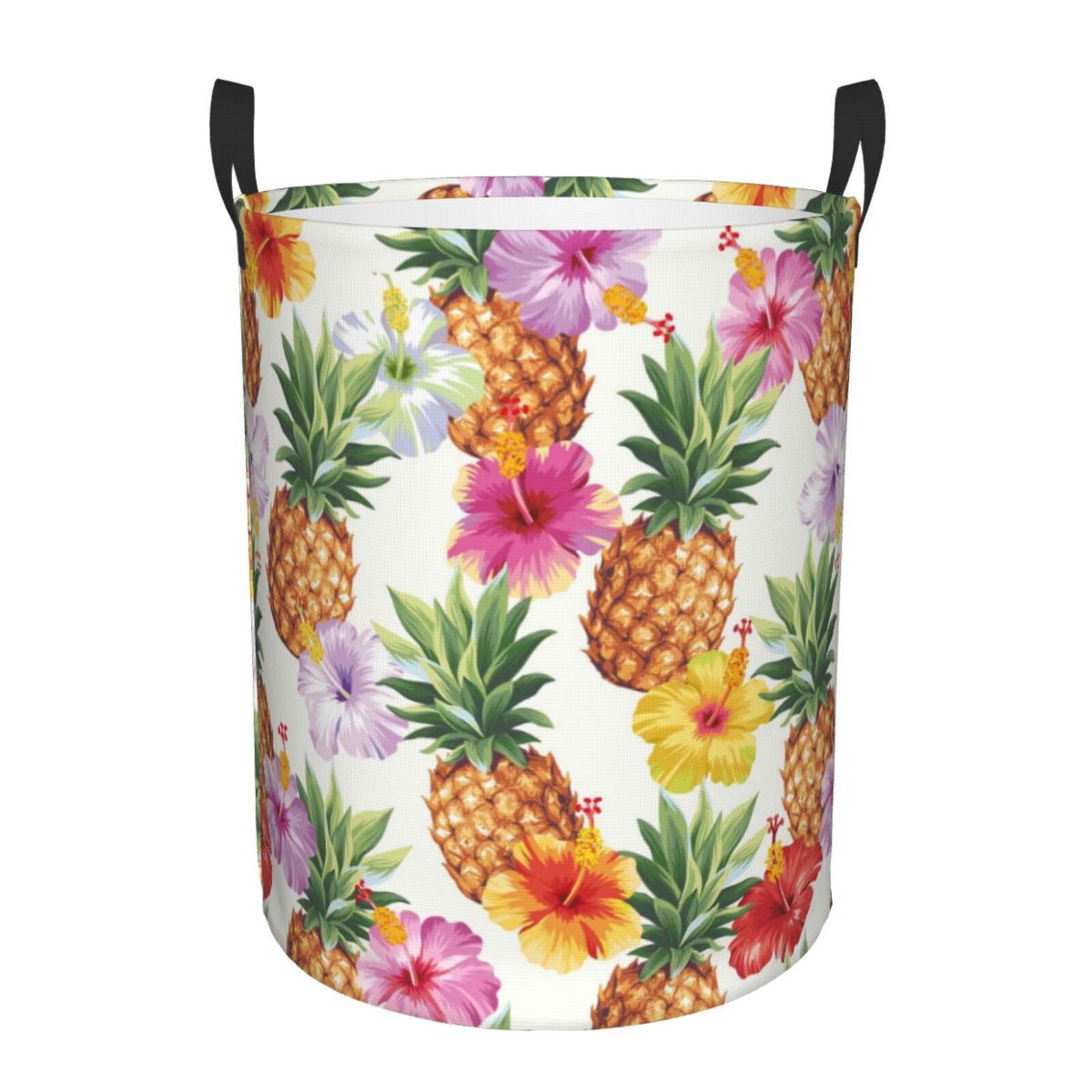 Kll Hawaiian Pineapples And Hibiscus Flowers Waterproof Foldable ...