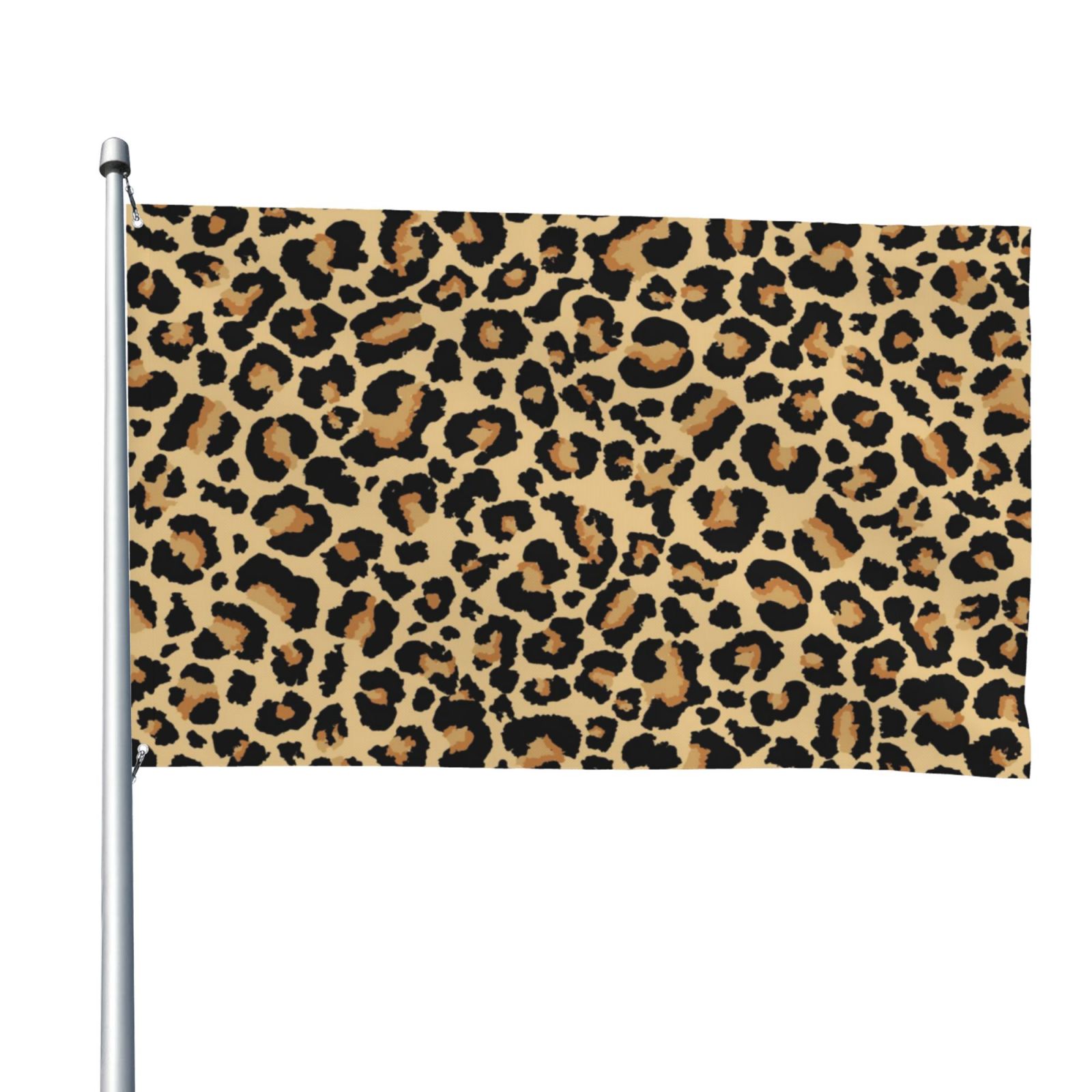 Kll Leopard Print Flag 4x6 Ft Parade Party Flag Outdoor Flag Decorative ...