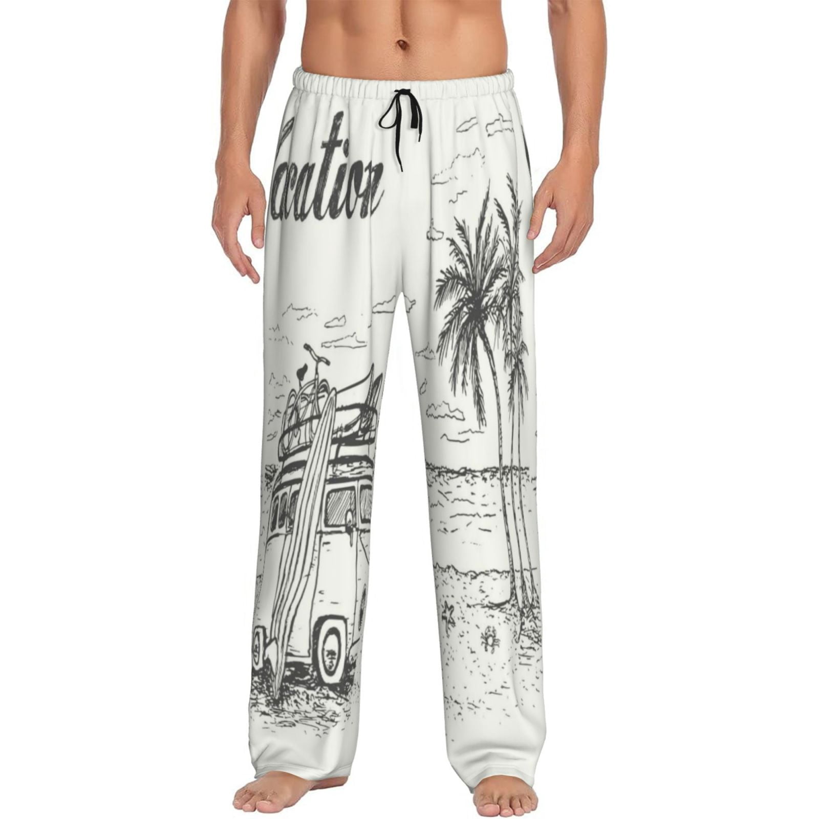 Kll Mens Pajama Pants For Men,Mens Lounge Pants,Funny Gifts For Men,Men ...