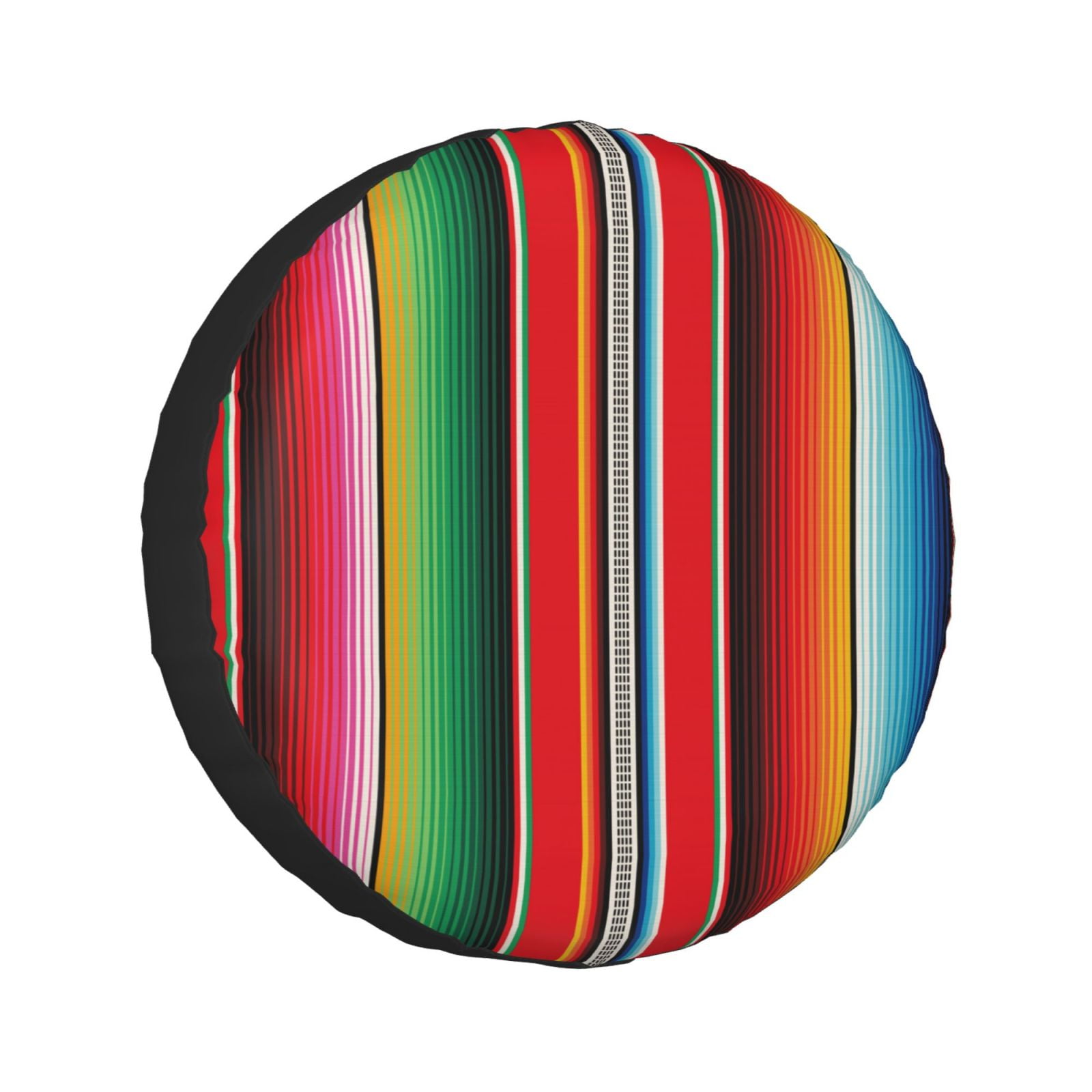 Kll Mexican Serape Blanket Stripes Tire Cover,Universal Wheel Tire ...