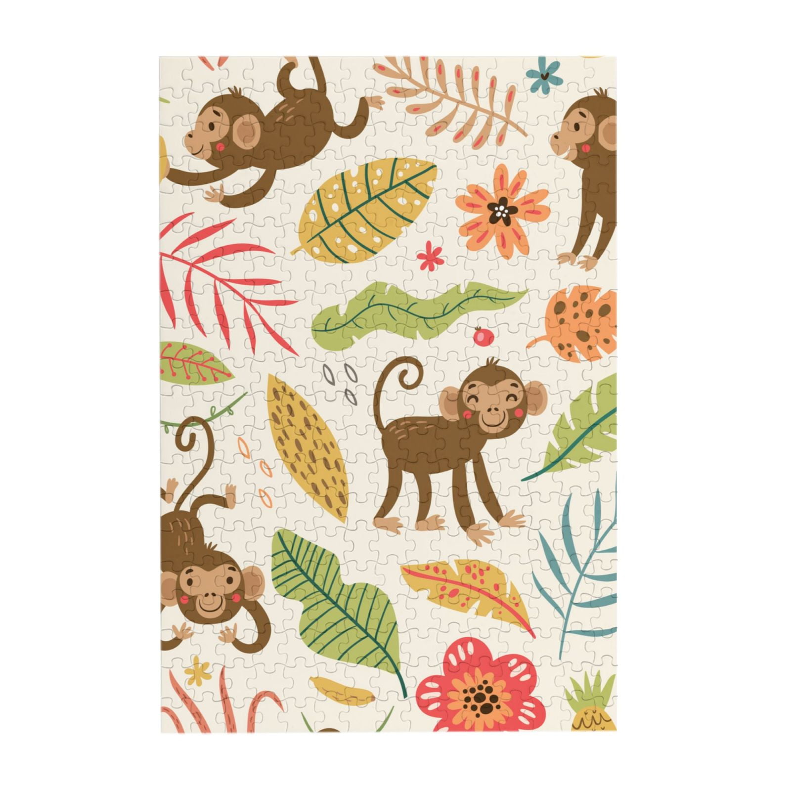 Kll Monkeys In The Jungle - 300 Piece Jigsaw Puzzle For Adult And ...