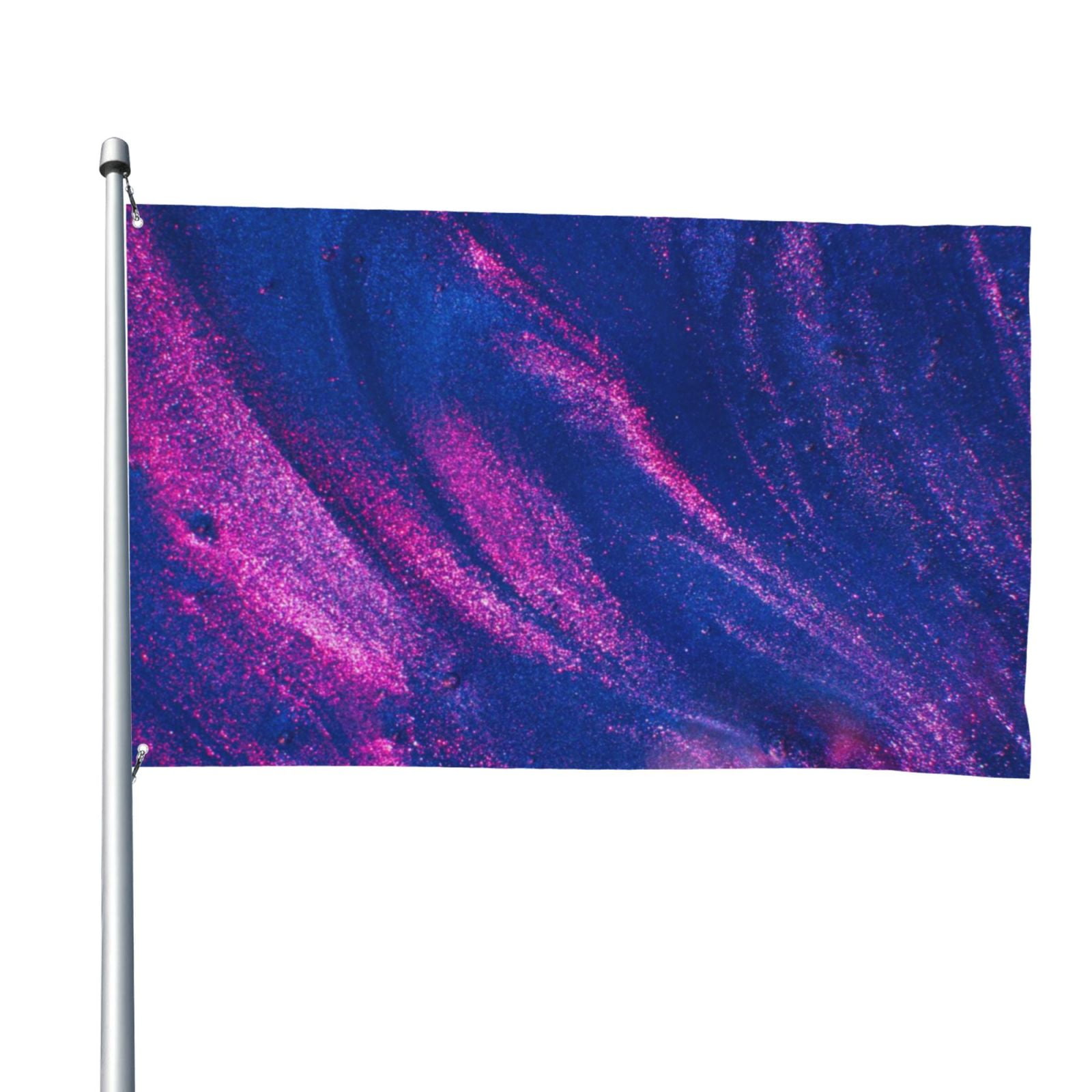Kll Neon Gradient Blue Flag 4x6 Ft Parade Party Flag Outdoor Flag ...