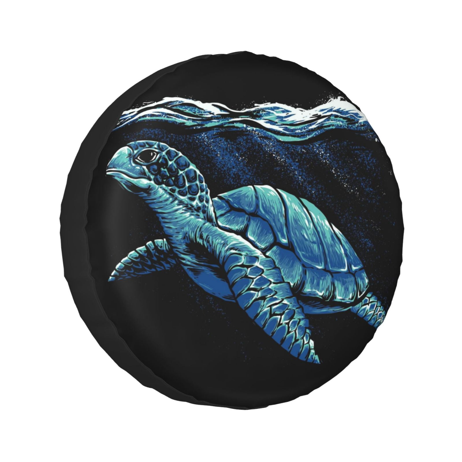 Kll Ocean Turtle Tire Cover,Universal Wheel Tire Cover For Trailer, Rv ...