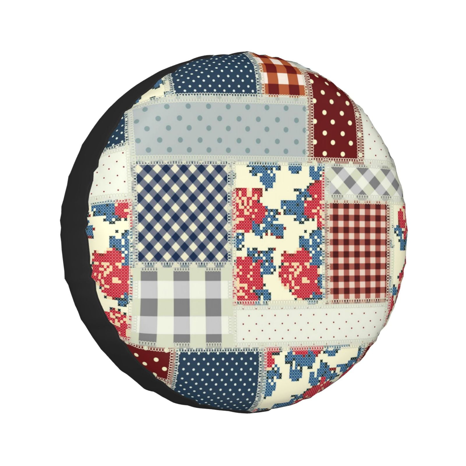 Kll Patchwork In Country Style Tire Cover,Universal Wheel Tire Cover ...