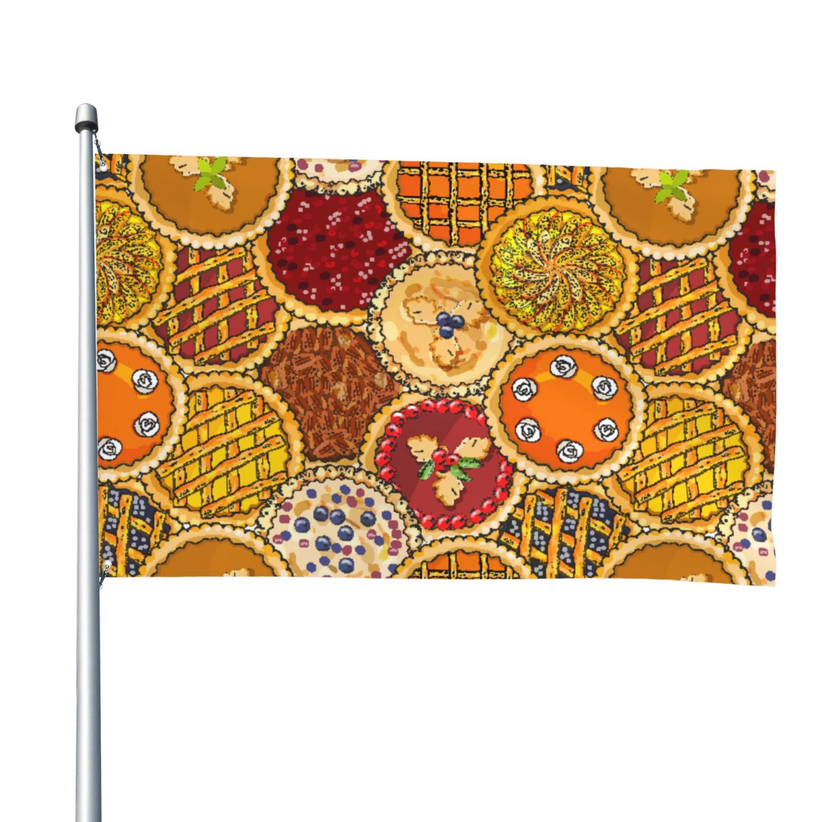 Kll Pies Flag 4x6 Ft Parade Party Flag Outdoor Flag Decorative Flag ...